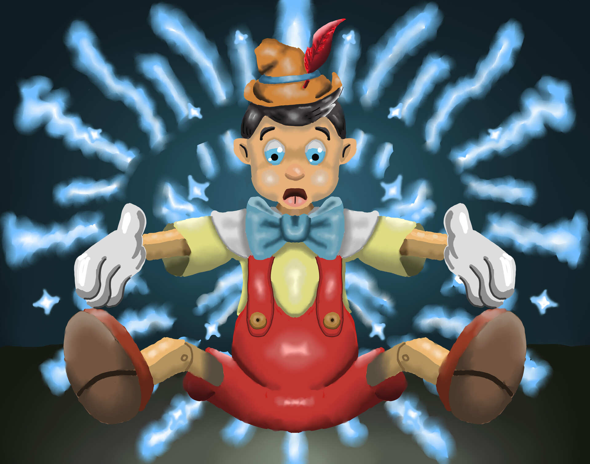 ArtStation - Pinocchio wake