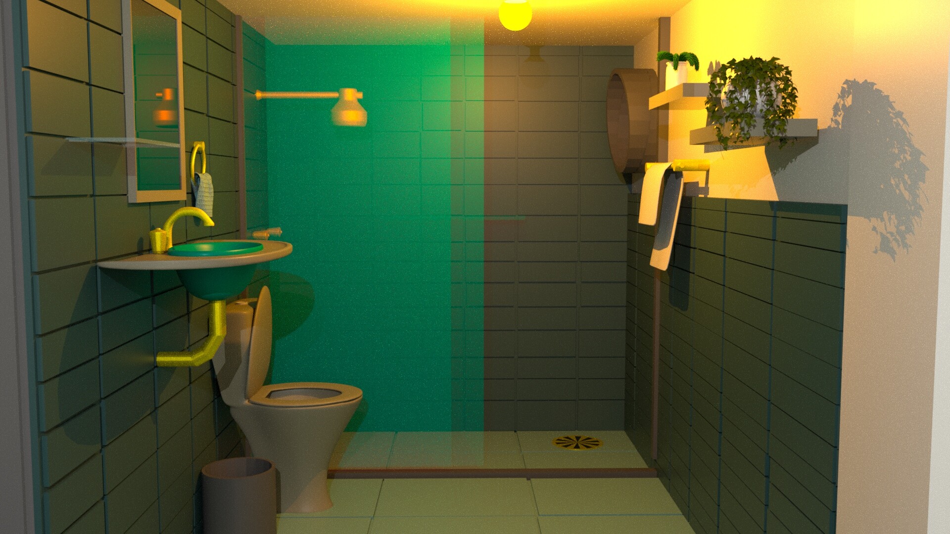 ArtStation - Bathroom