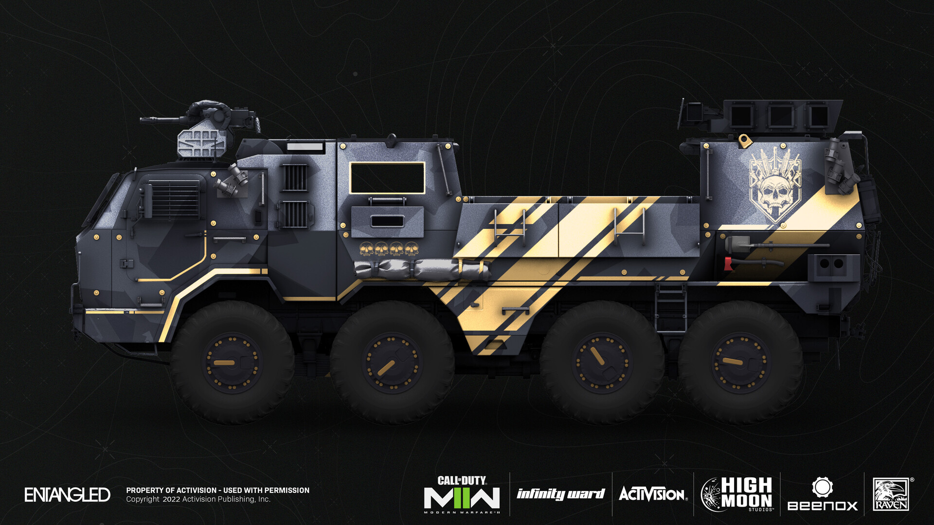ENTANGLED Studio - Vehicle Customization Skins for Call of Duty: Modern ...