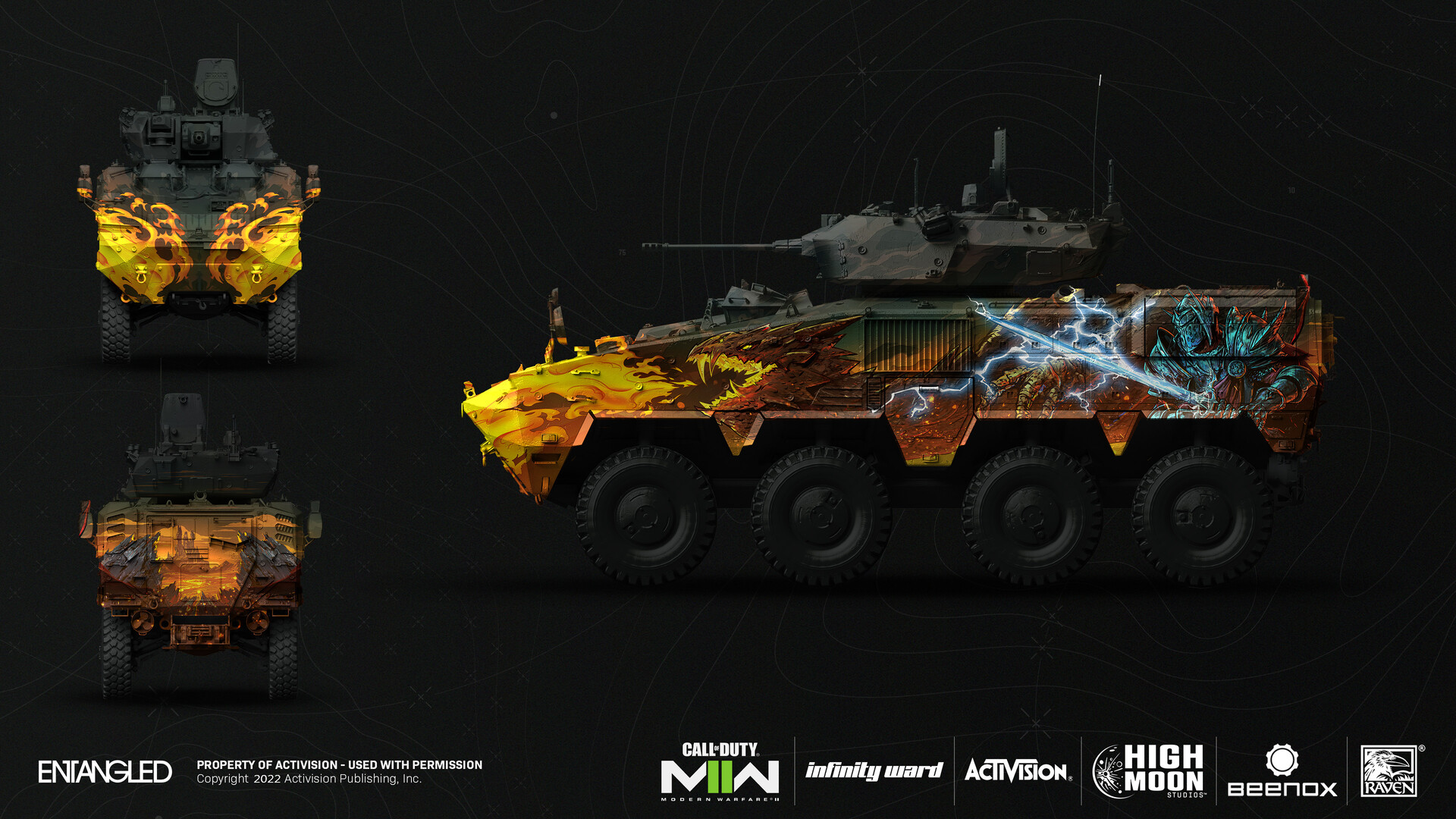 ENTANGLED Studio - Vehicle Customization Skins for Call of Duty: Modern ...