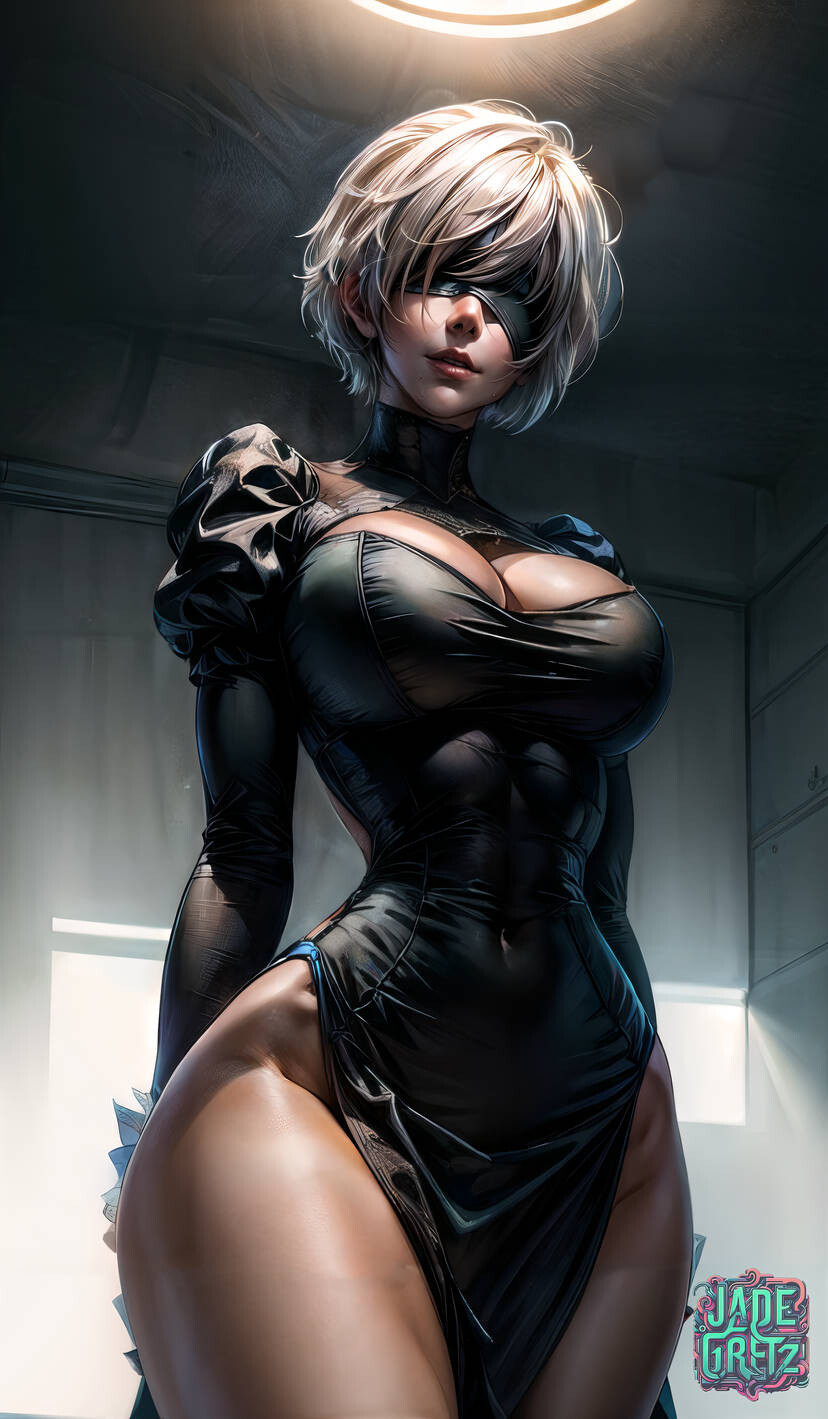 ArtStation - 2B: Journey through the Echoes by Jade Gretz