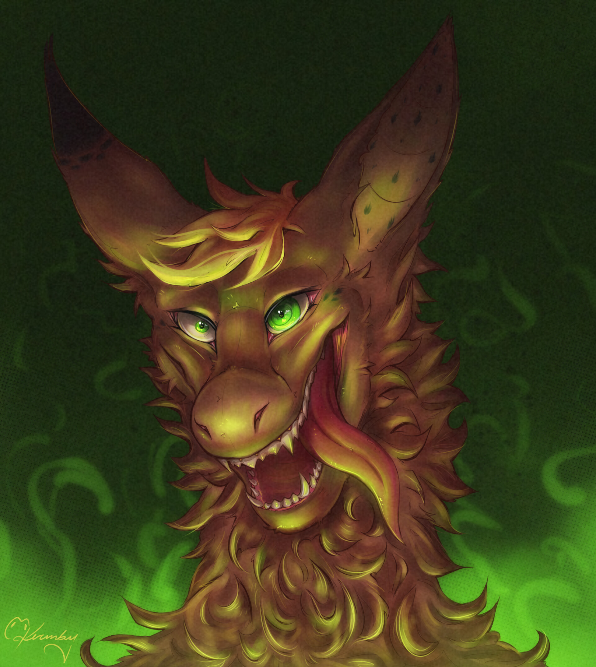 ArtStation - A Dragon's Smile