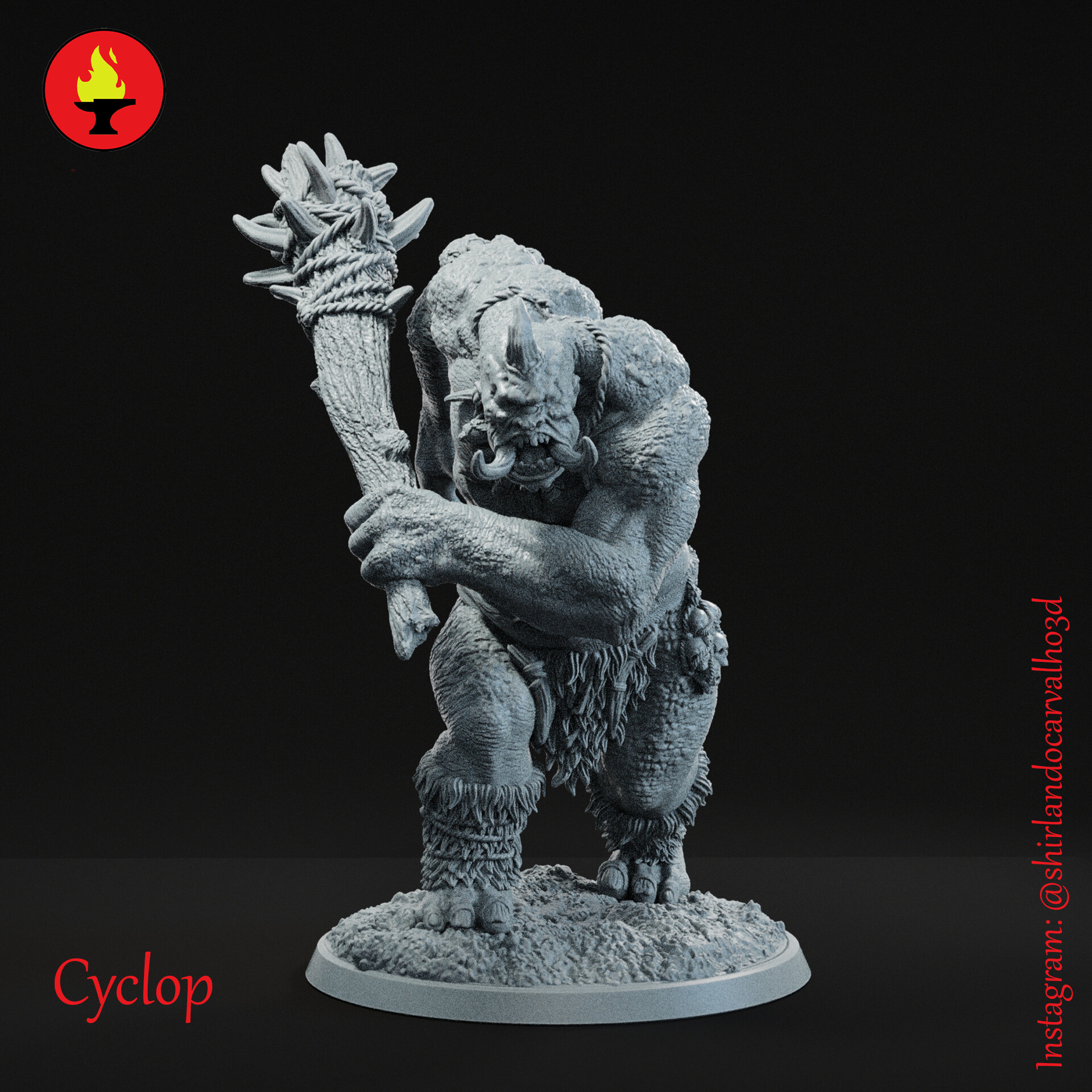ArtStation - Cyclops Miniature