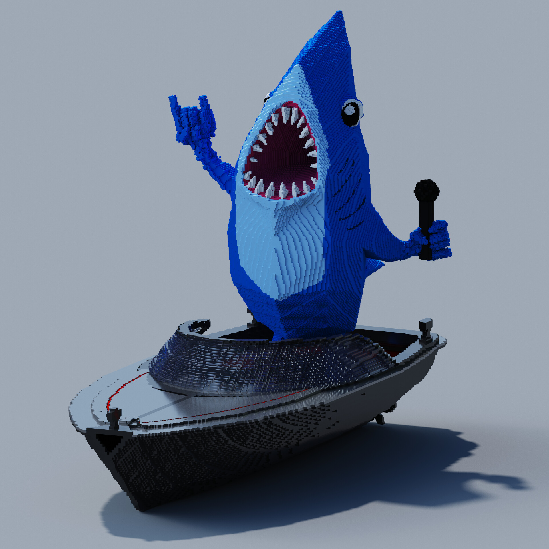 ArtStation - Singer Shark (Voxel Series)