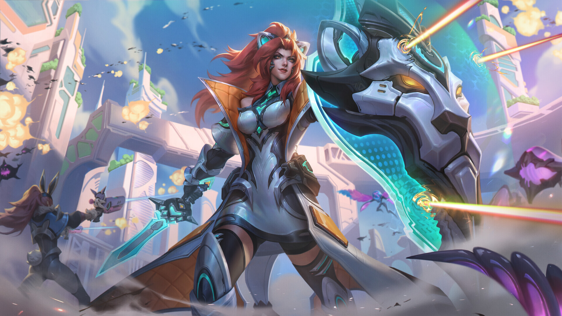 ArtStation - Battle Lion Leona