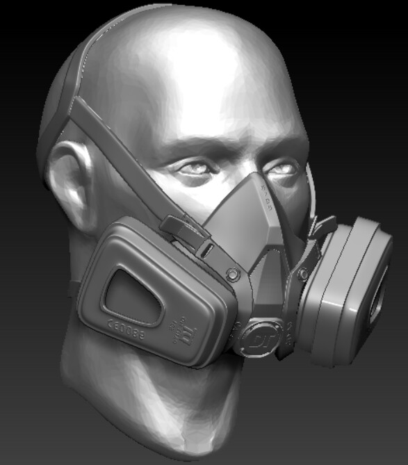 ArtStation - Mask -Zbrush