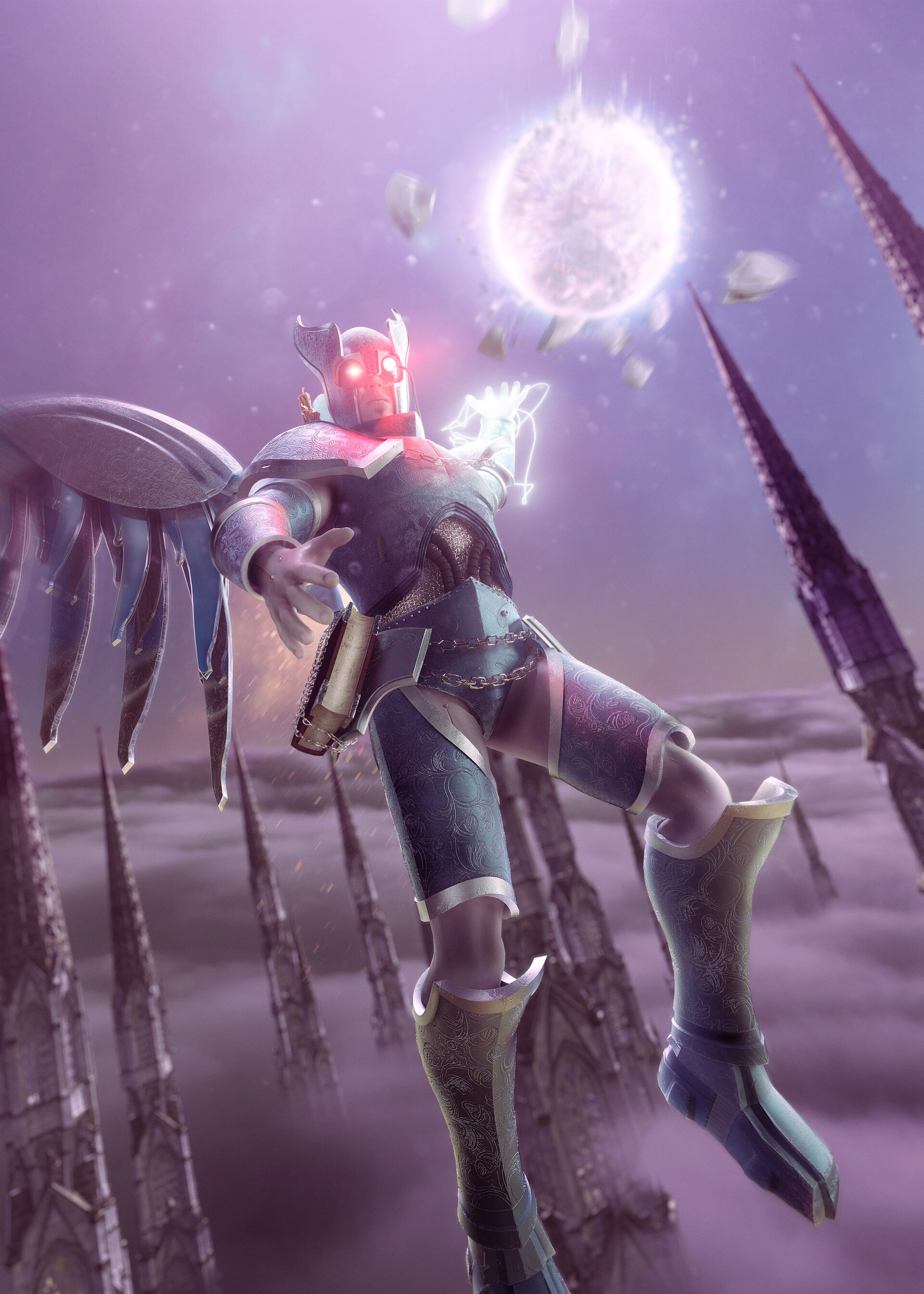 ArtStation - The End Times - Justice, Inquisitor of Mankind