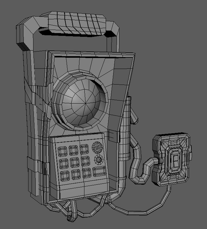 ArtStation - Sci-Fi Wall-Mounted Communicator