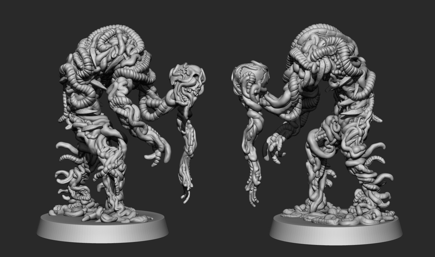 ArtStation - Writhing One. Cthulhu: Death May Die - Forbidden Reaches