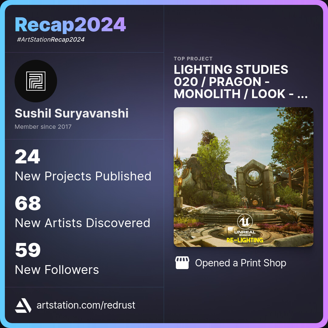 ArtStation - RECAP 2024