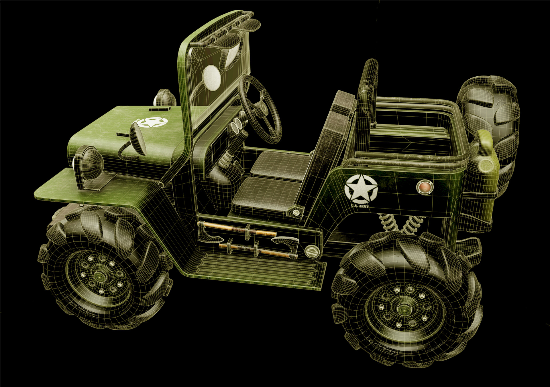 Tekchand (tinku) - Vintage Army Jeep | Military Jeep Model | Willy's ...