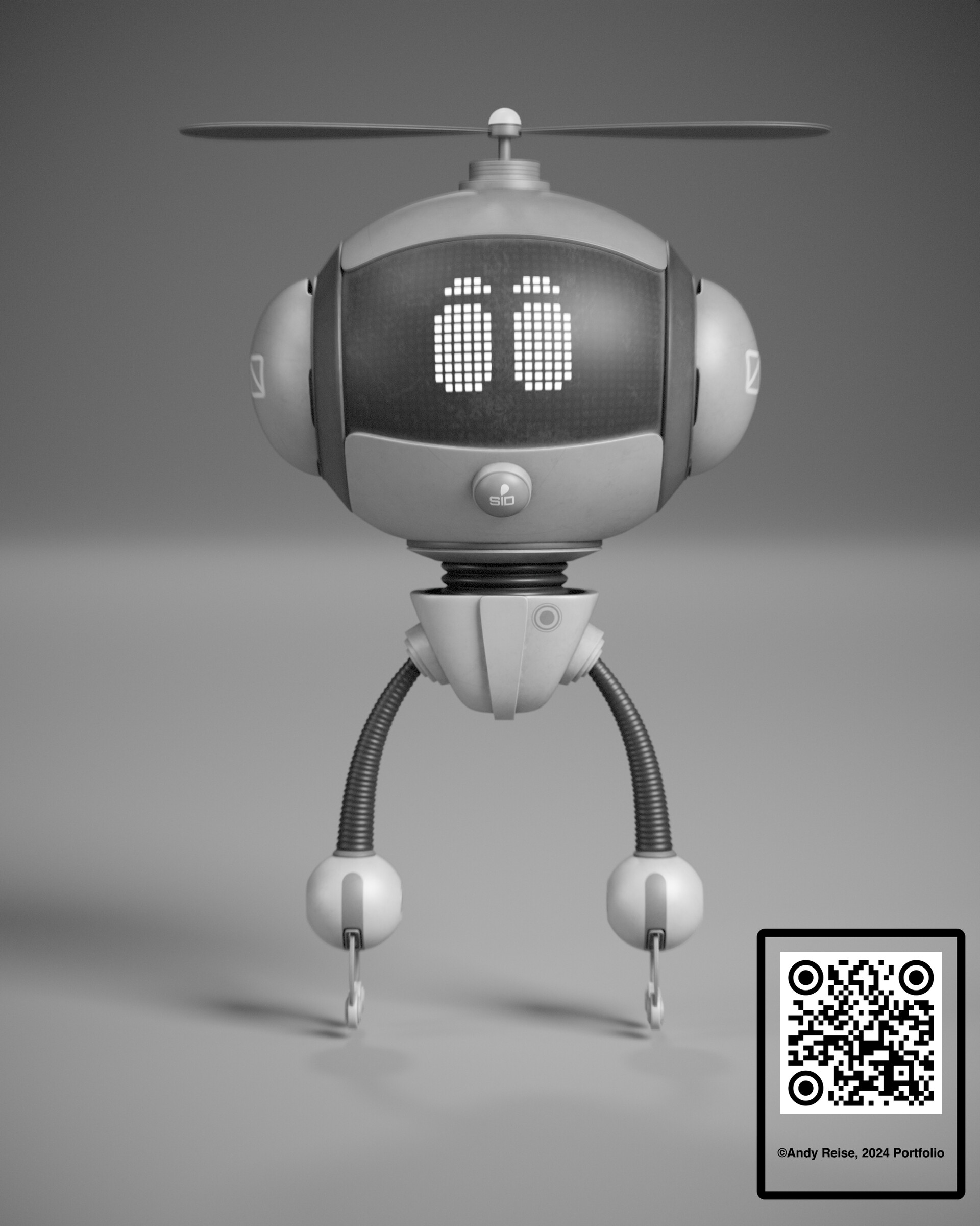 ArtStation - System Intelligent Droid "SID"