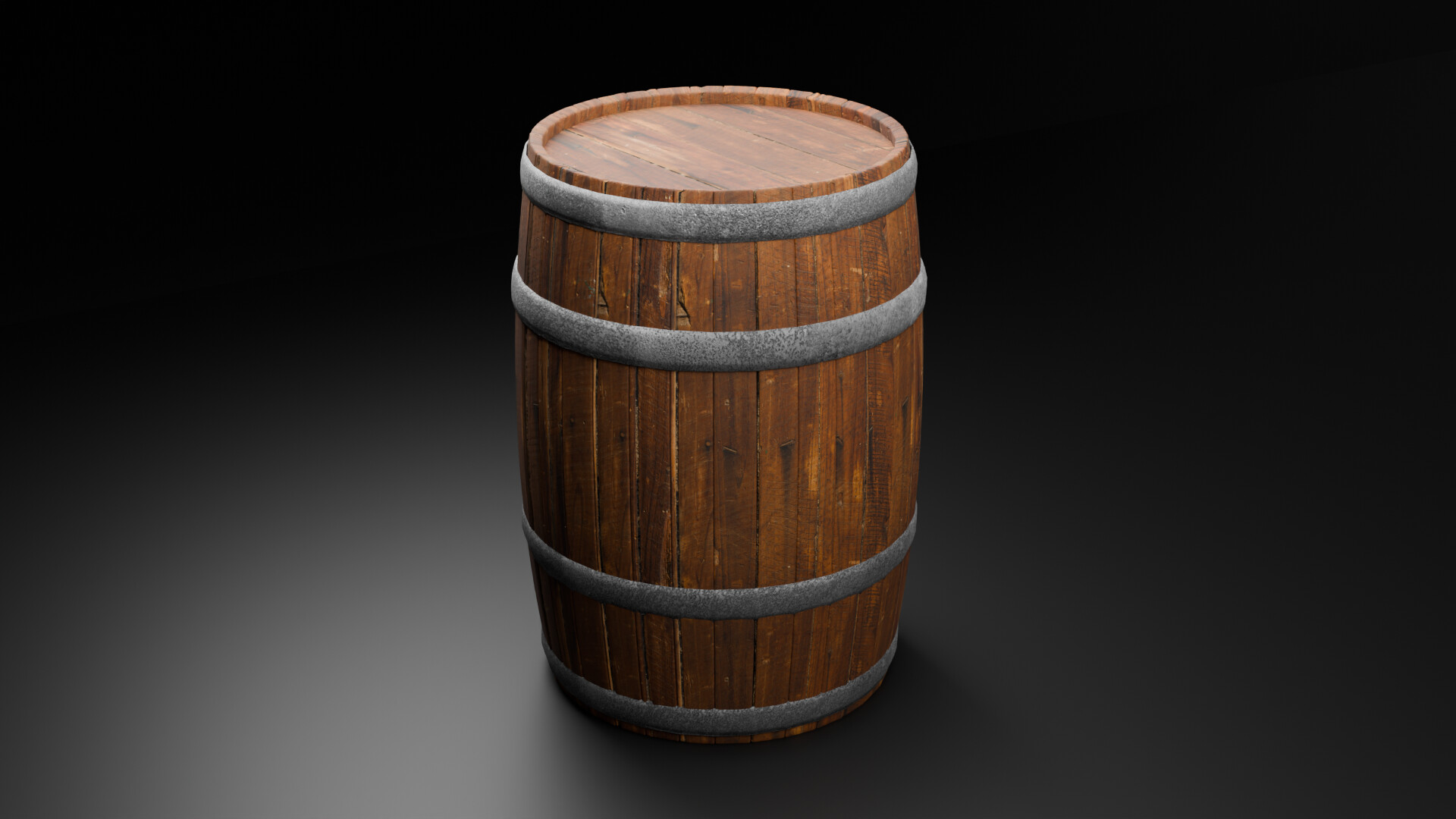 ArtStation - 3d Barrel