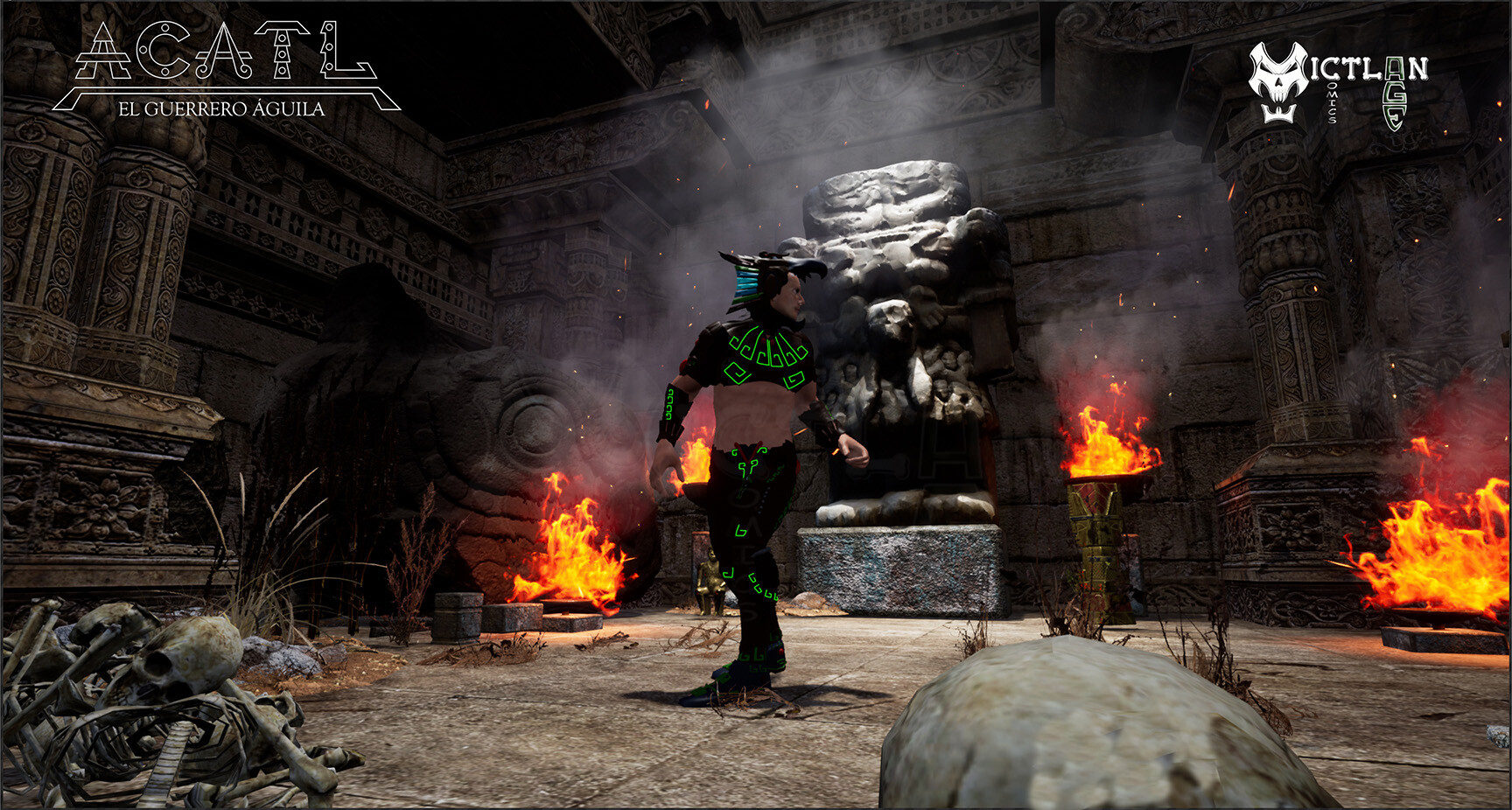 ArtStation - Acatl El Guerrero Aguila - El Videojuego