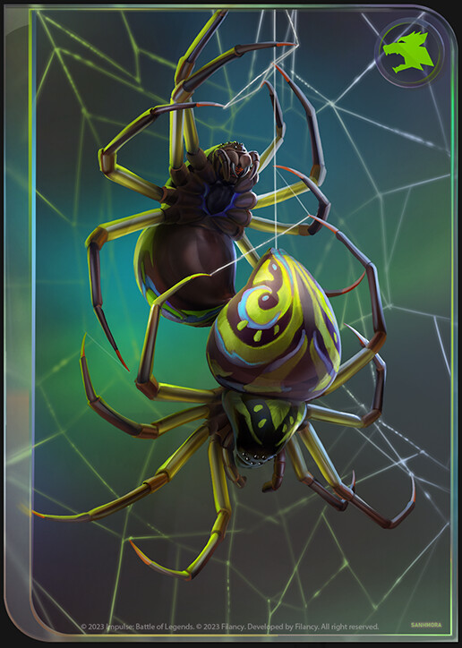 Mora Salionova - Forest Spiders