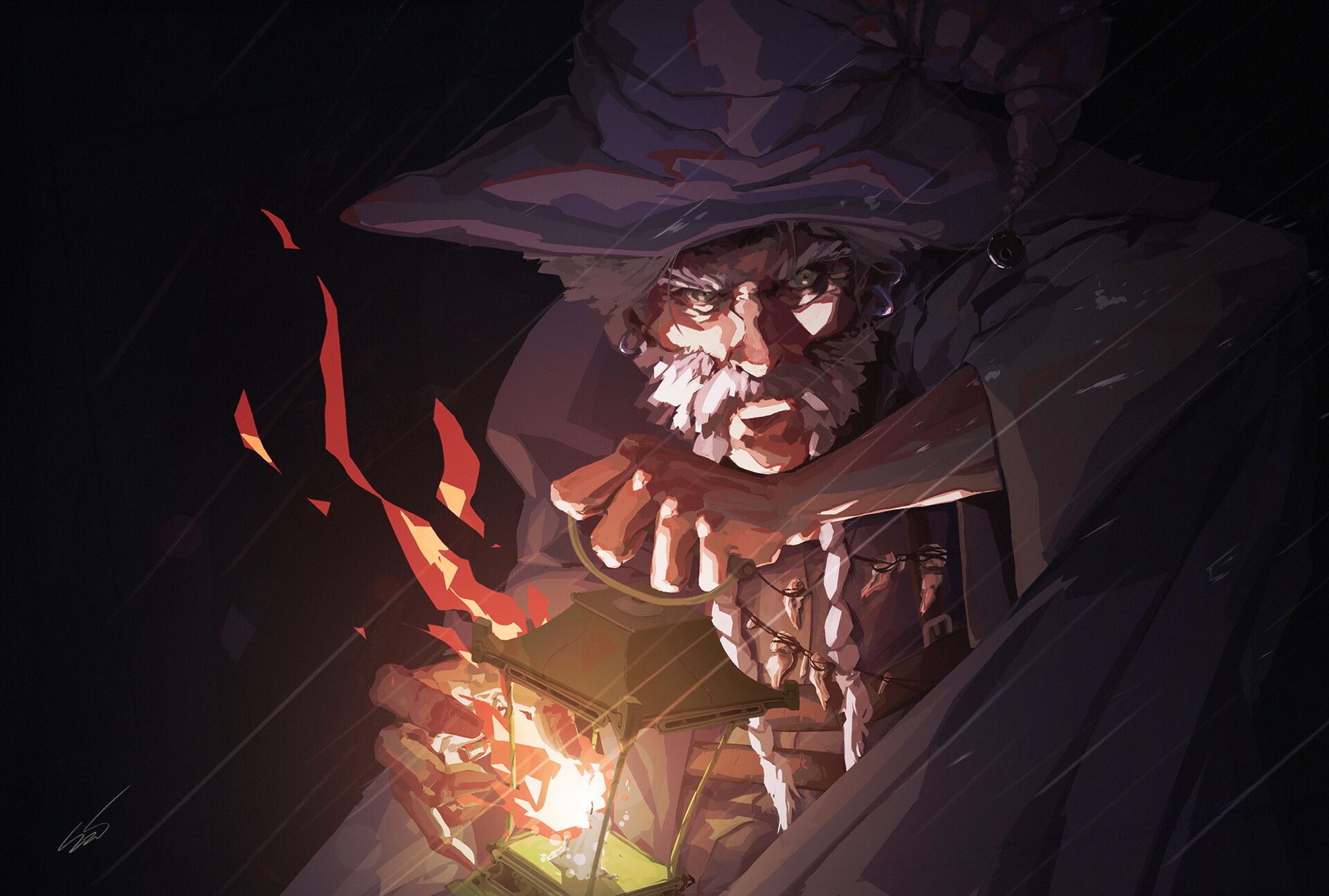 ArtStation - The Wicked Wizard Wanders