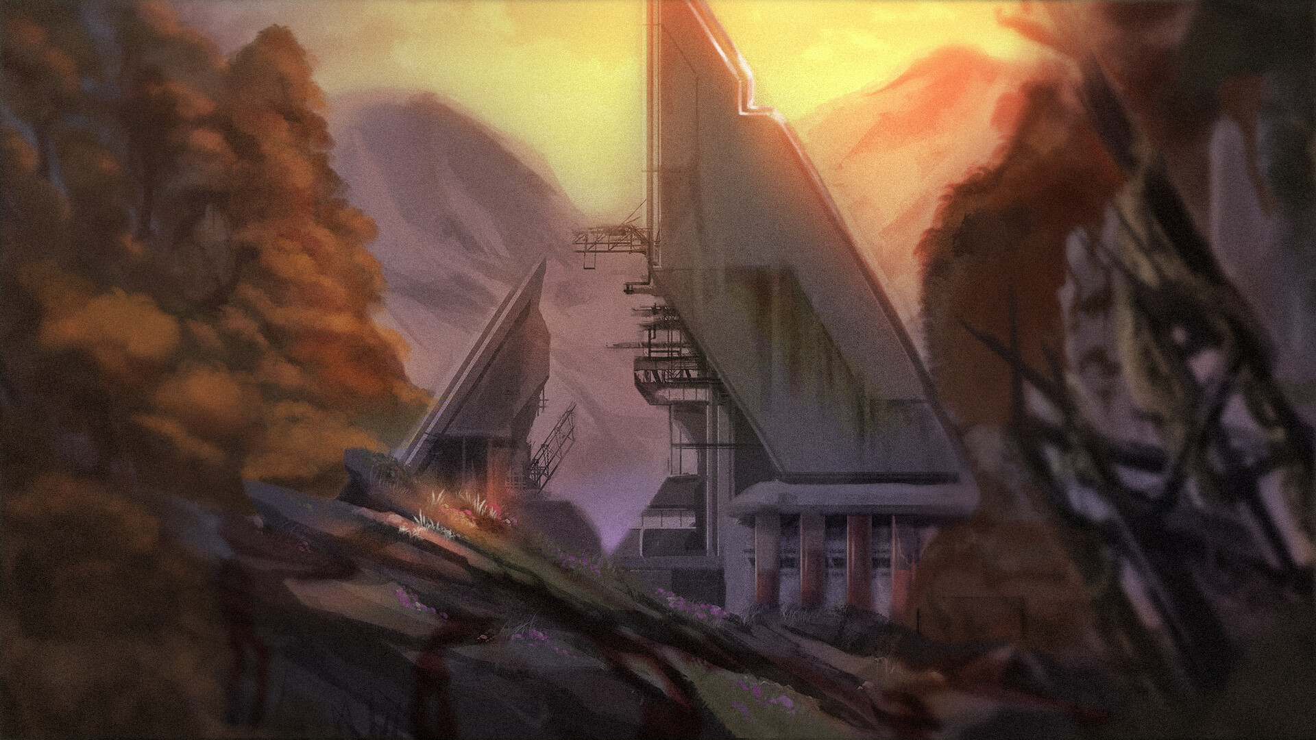 ArtStation - Abandoned Structure - Environment