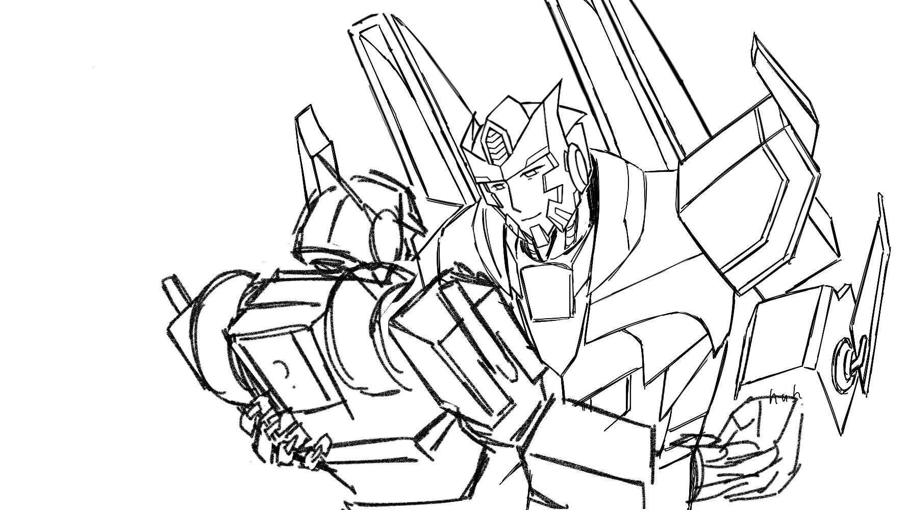 shockwave coloring page