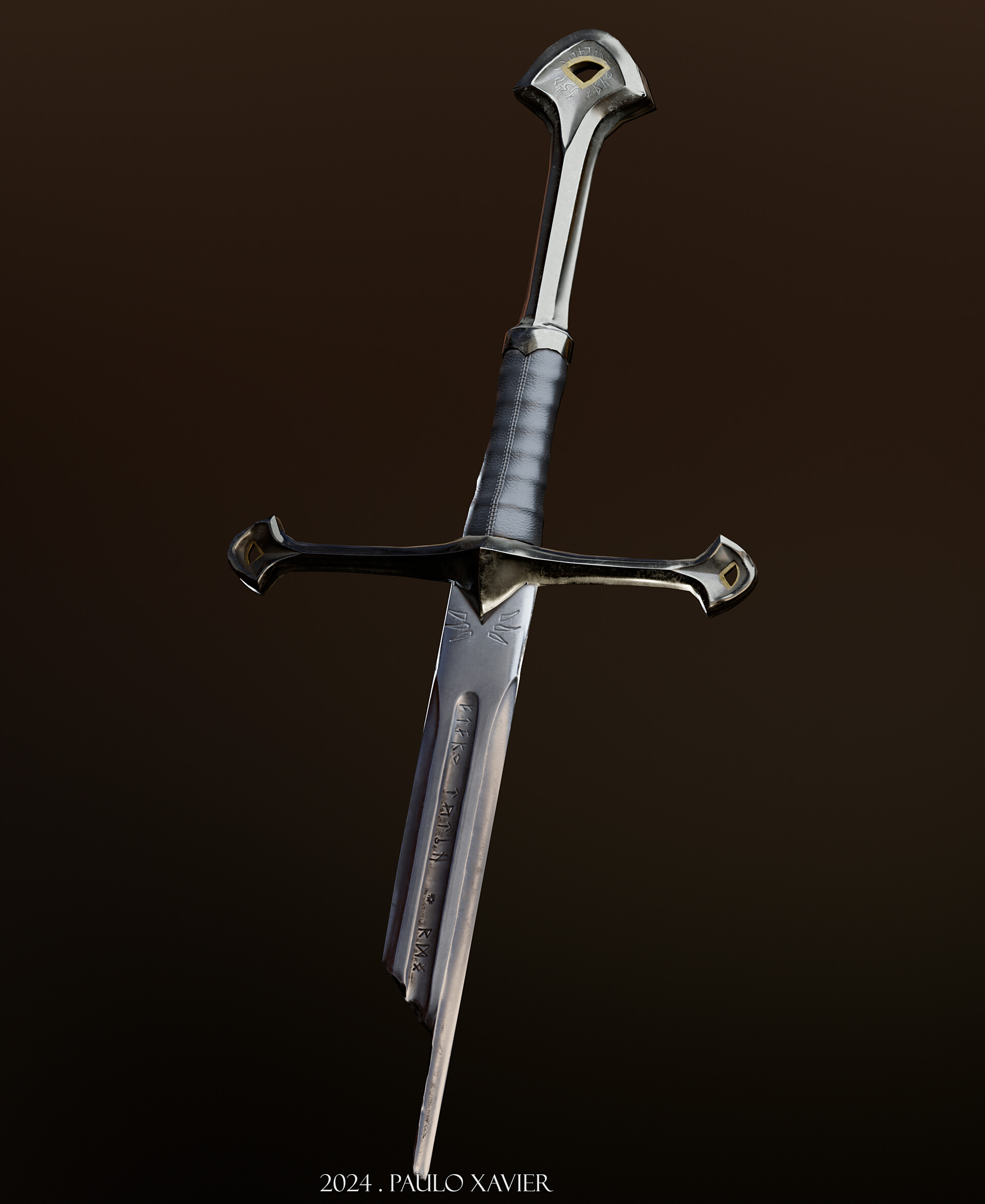 ArtStation - Sword Aragorn. L.O.T.R