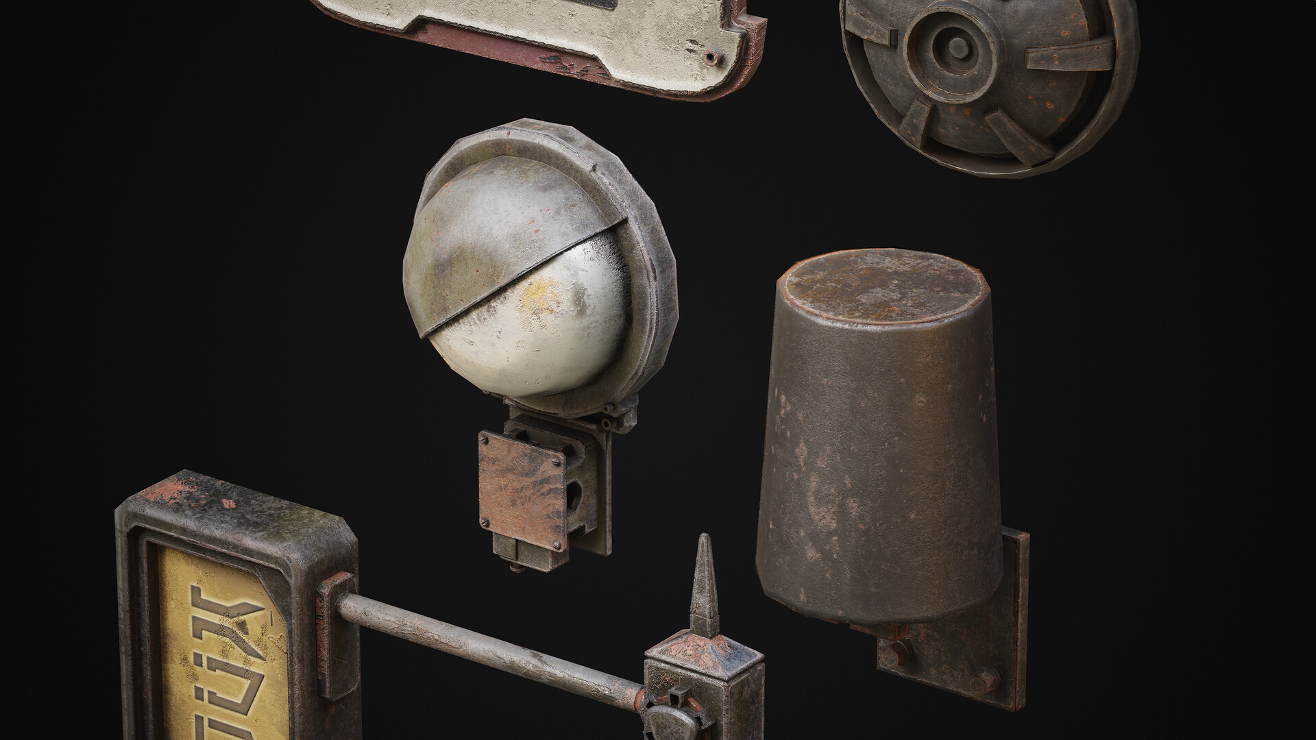Sooin Yoon - Sci-fi Old Props