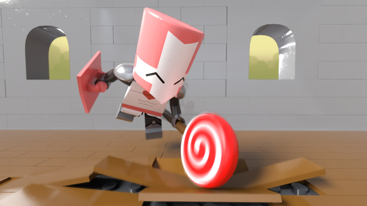 ArtStation - Castle Crasher Lego