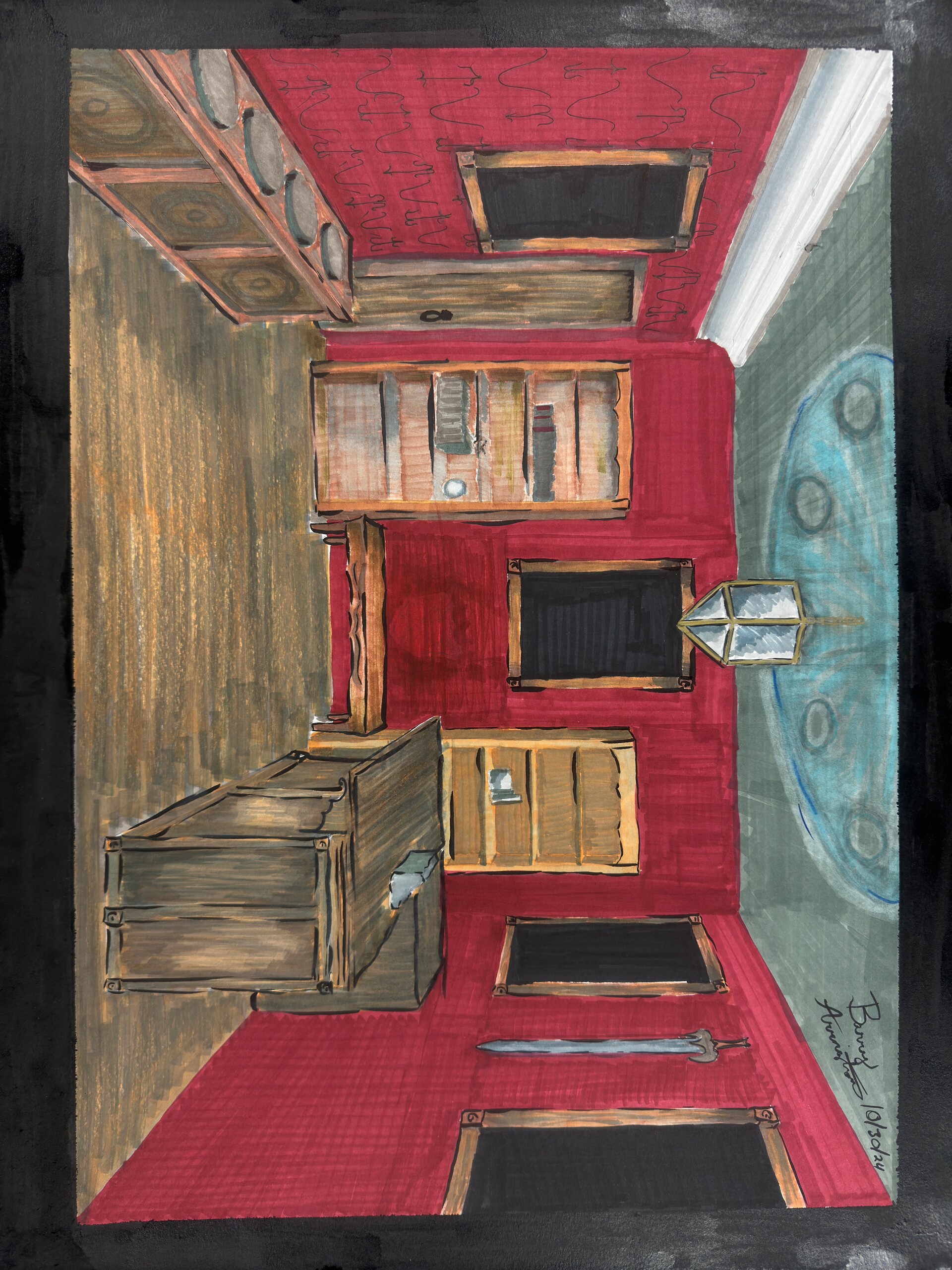 ArtStation - Unnamed Escape Room Project