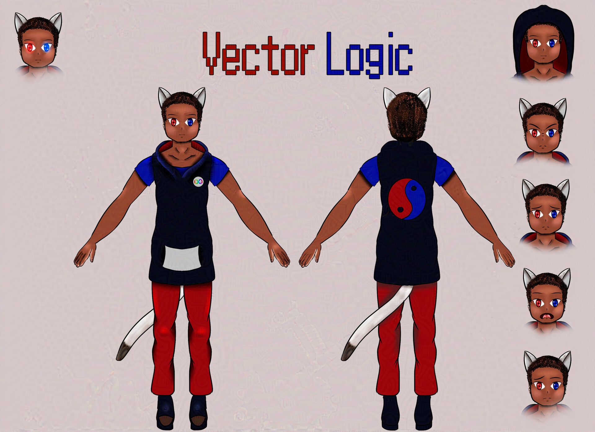 ArtStation - Vector Logic Character Sheet
