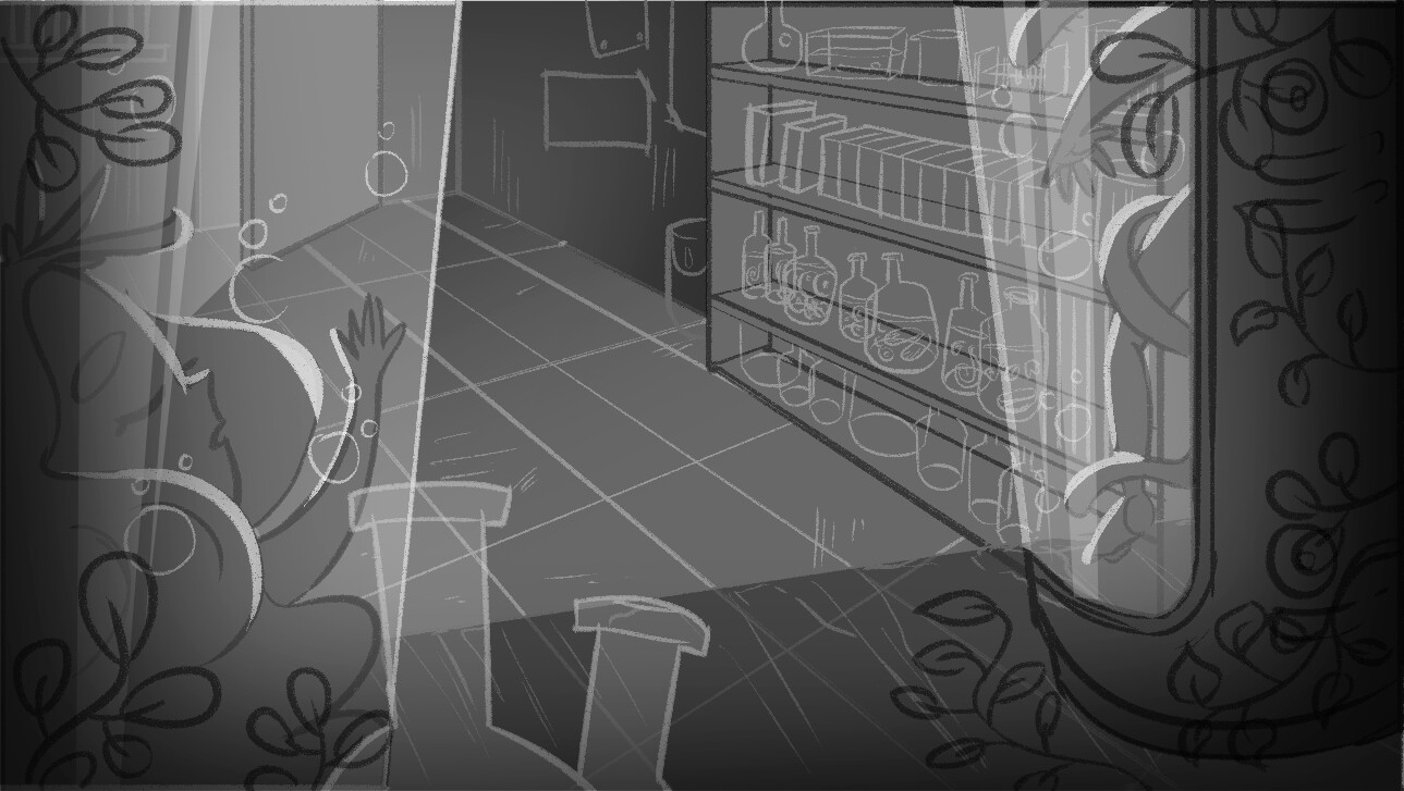ArtStation - BG Design / Study Layout - Bria Shortfilm