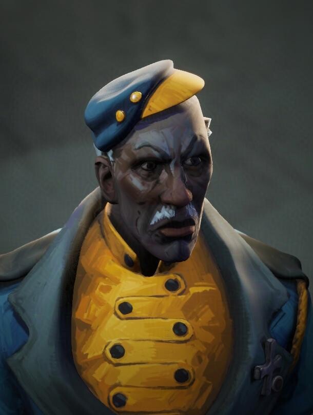 ArtStation - Bust of Rene Arnoux