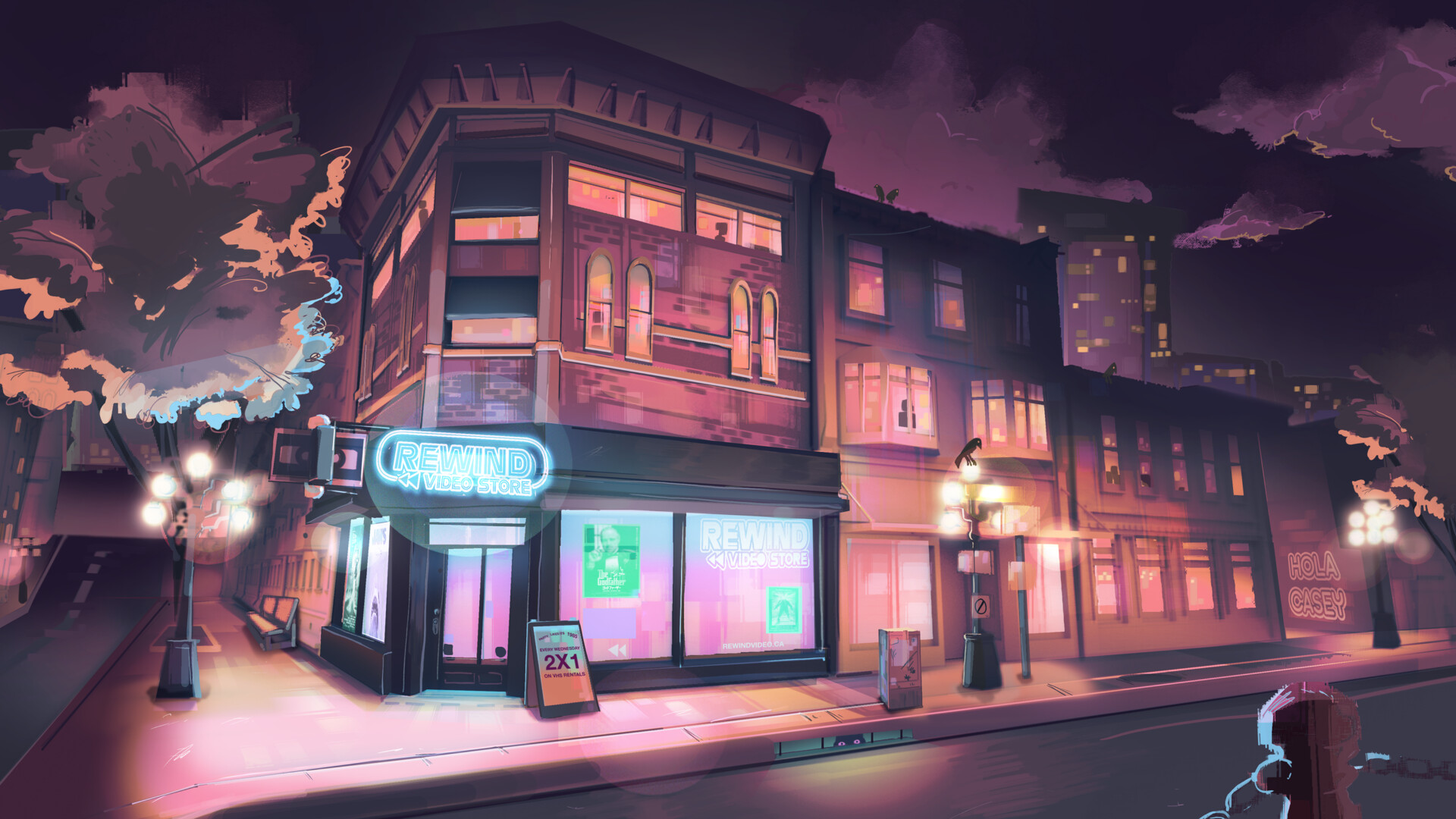 ArtStation - Rewind Video Store