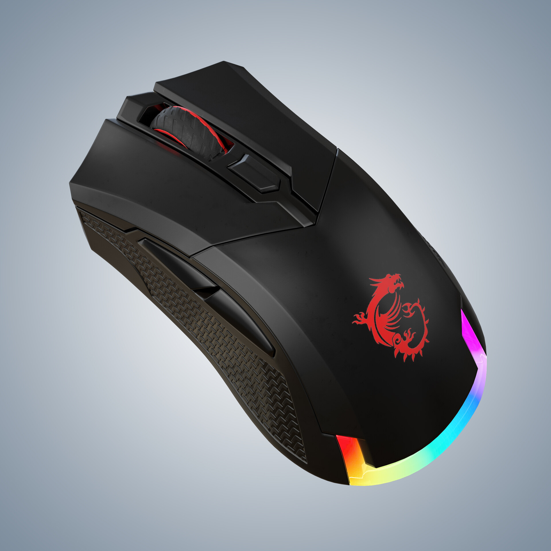 ArtStation - Red Dragon Mouse