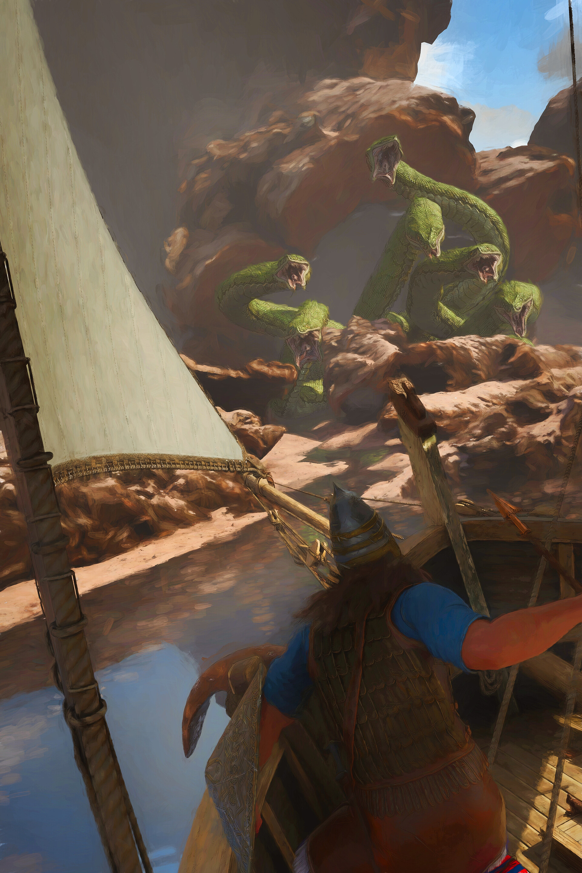 ArtStation - Hydra of Lerna