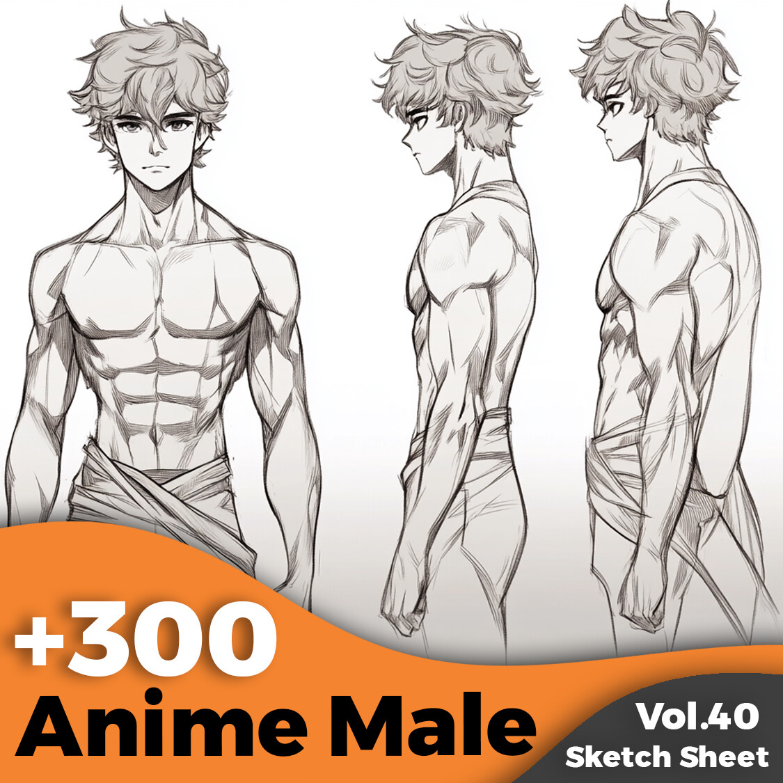 buff anime guy reference