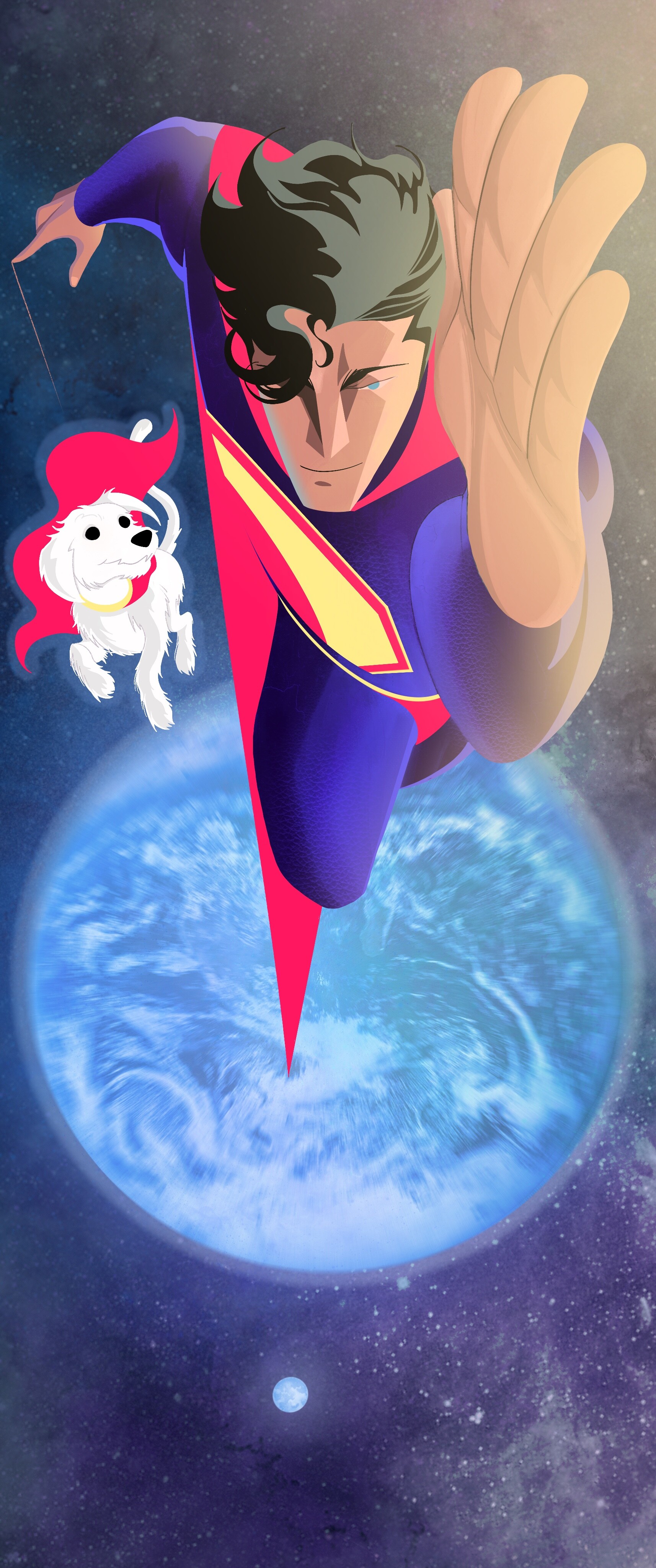 ArtStation - Superman & Krypto
