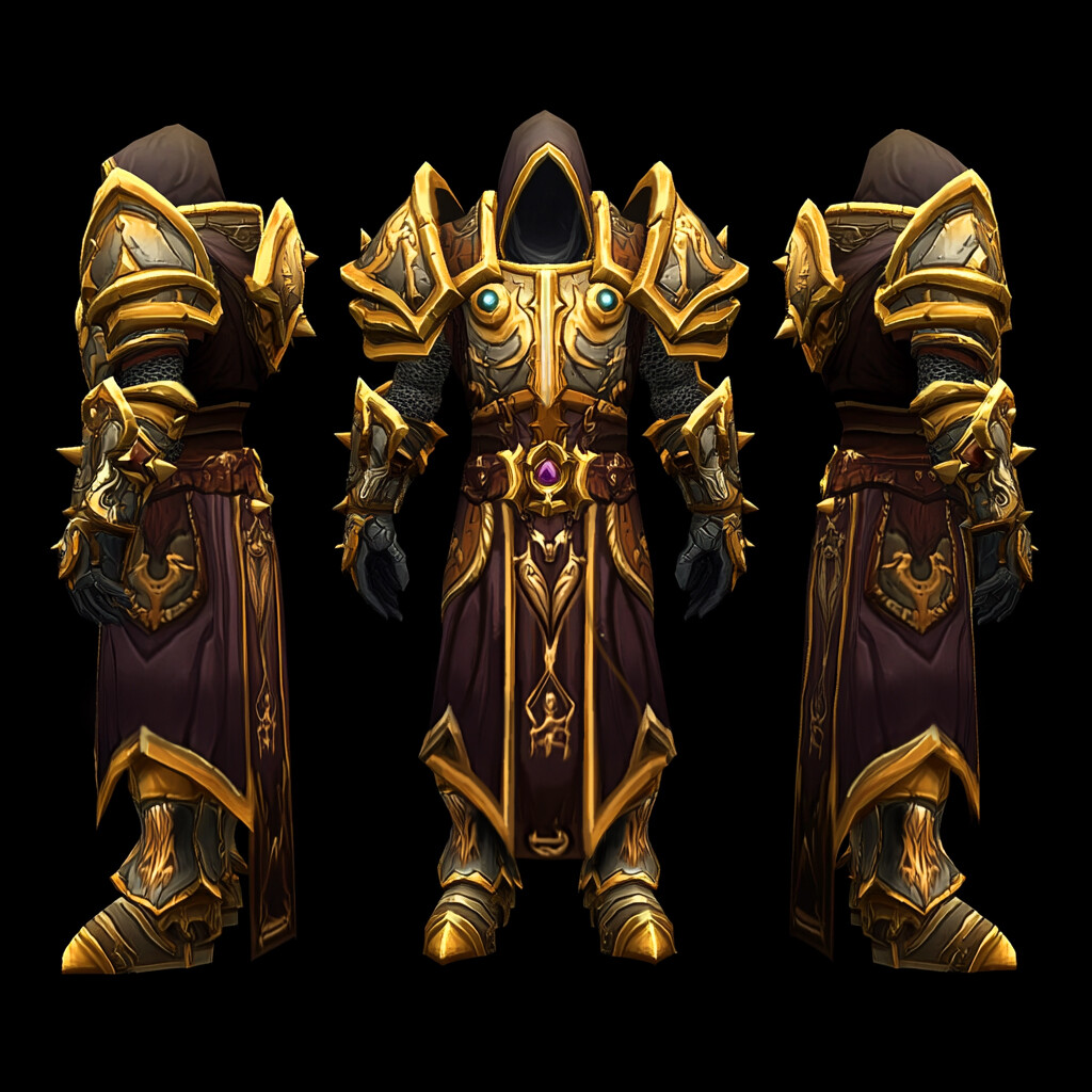 ArtStation - World of Warcraft Armor Set