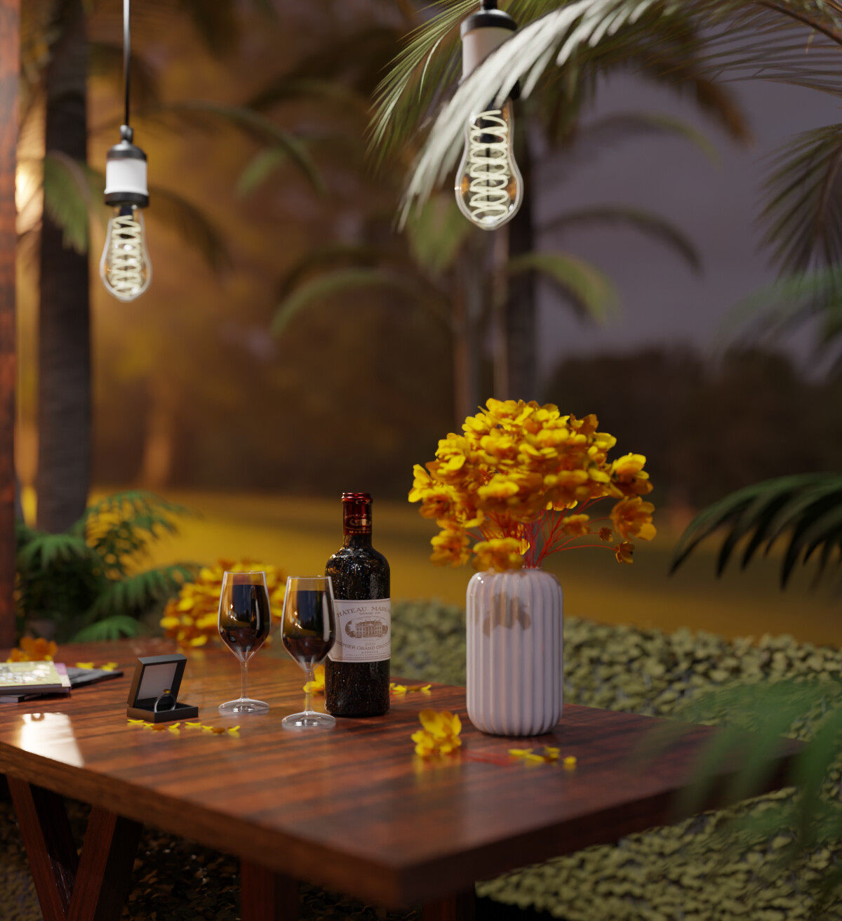 ArtStation - Date night visualization