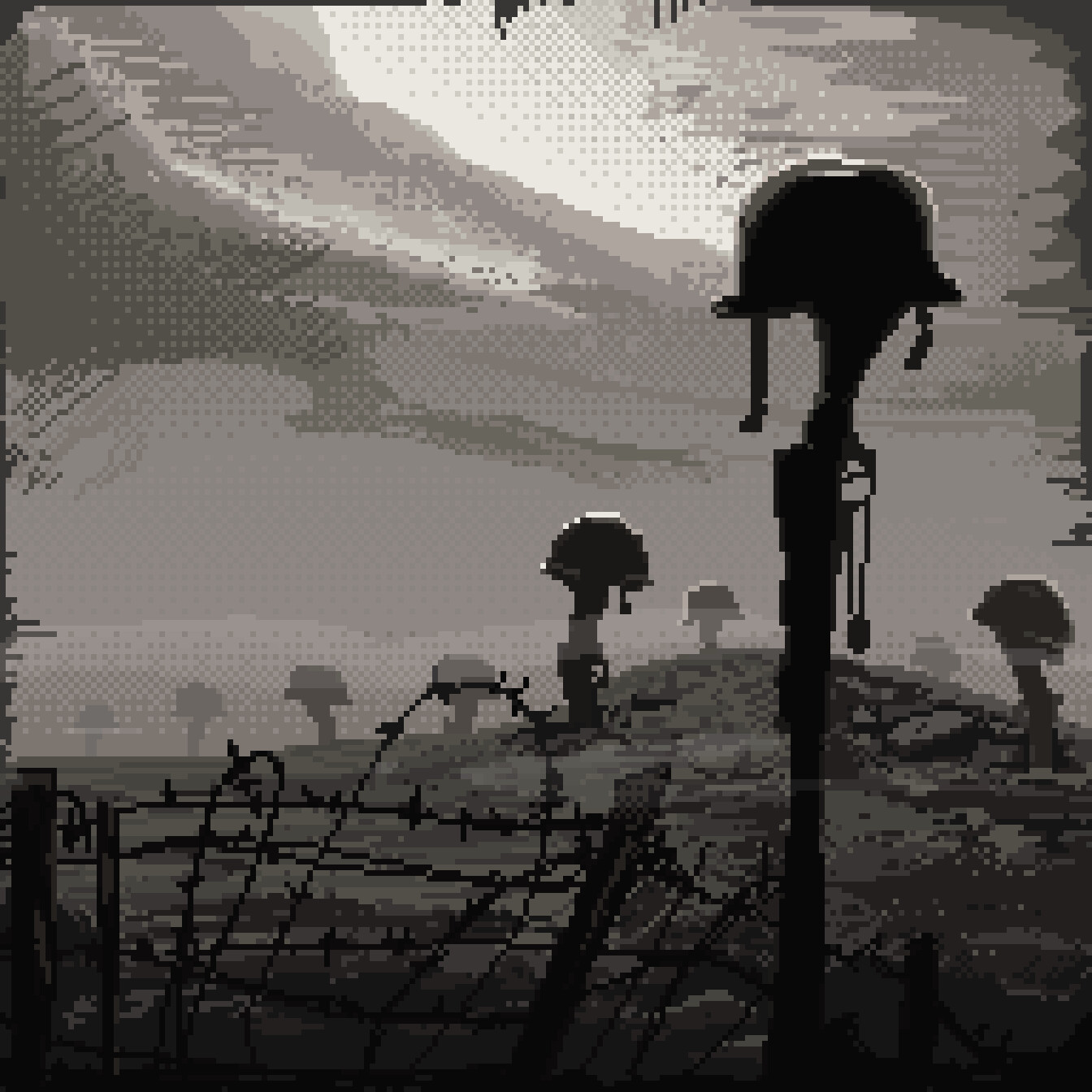 ArtStation - Main Menu (Call of Duty: World at War) Pixel Art