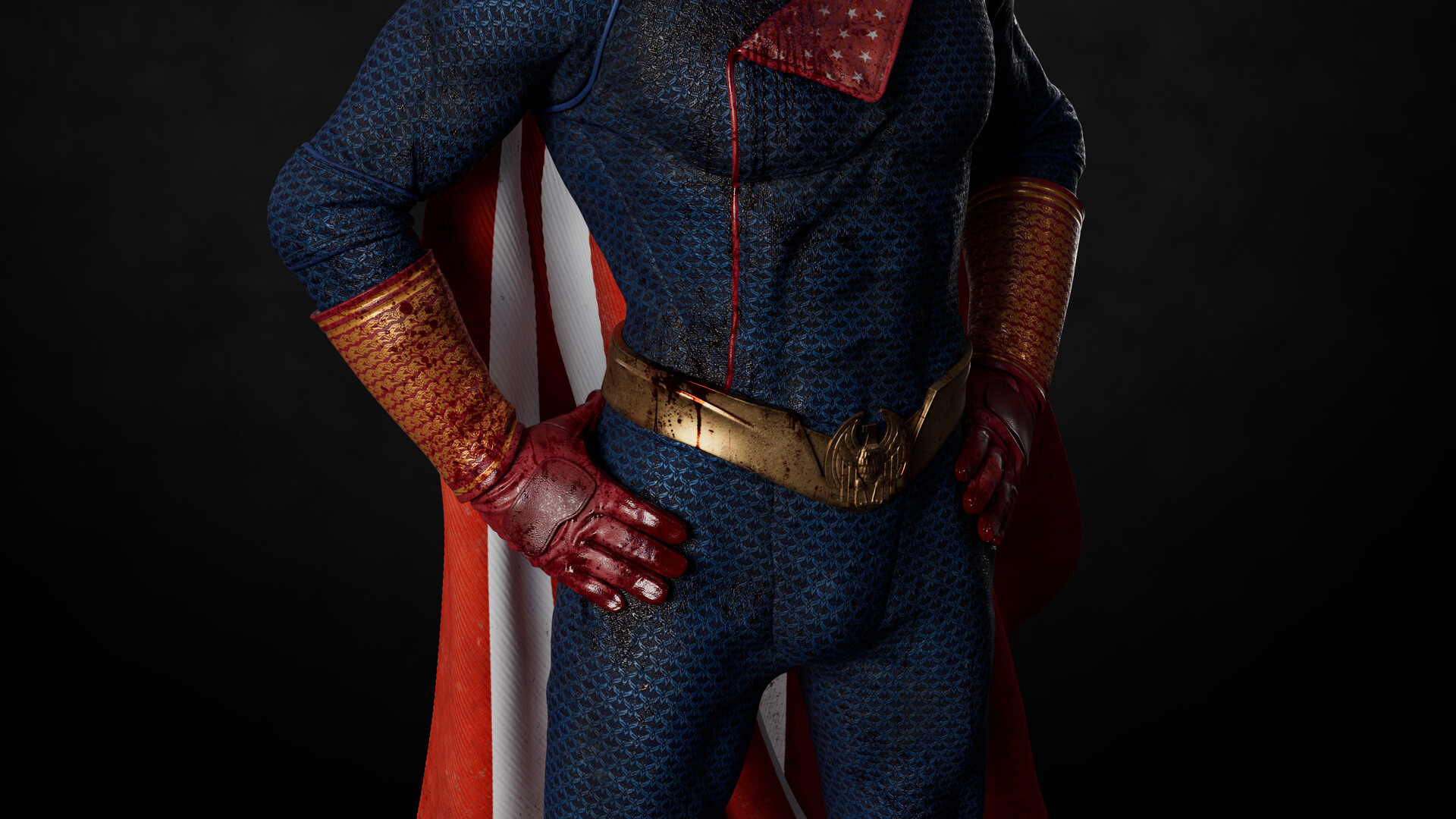 Orange PAW - Homelander form The Boys