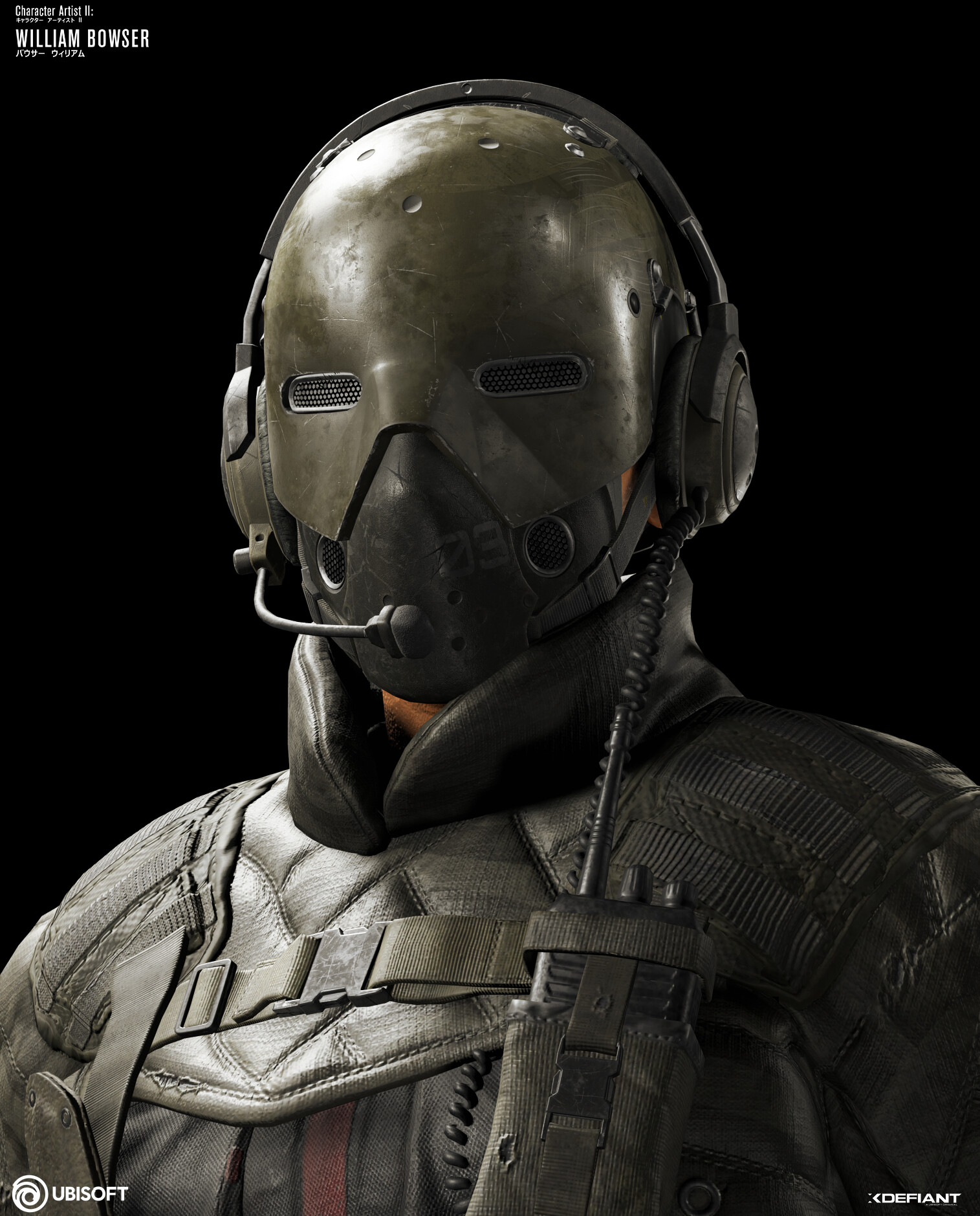 William Bowser - XDefiant: Wolves Faction - Jules Helmet