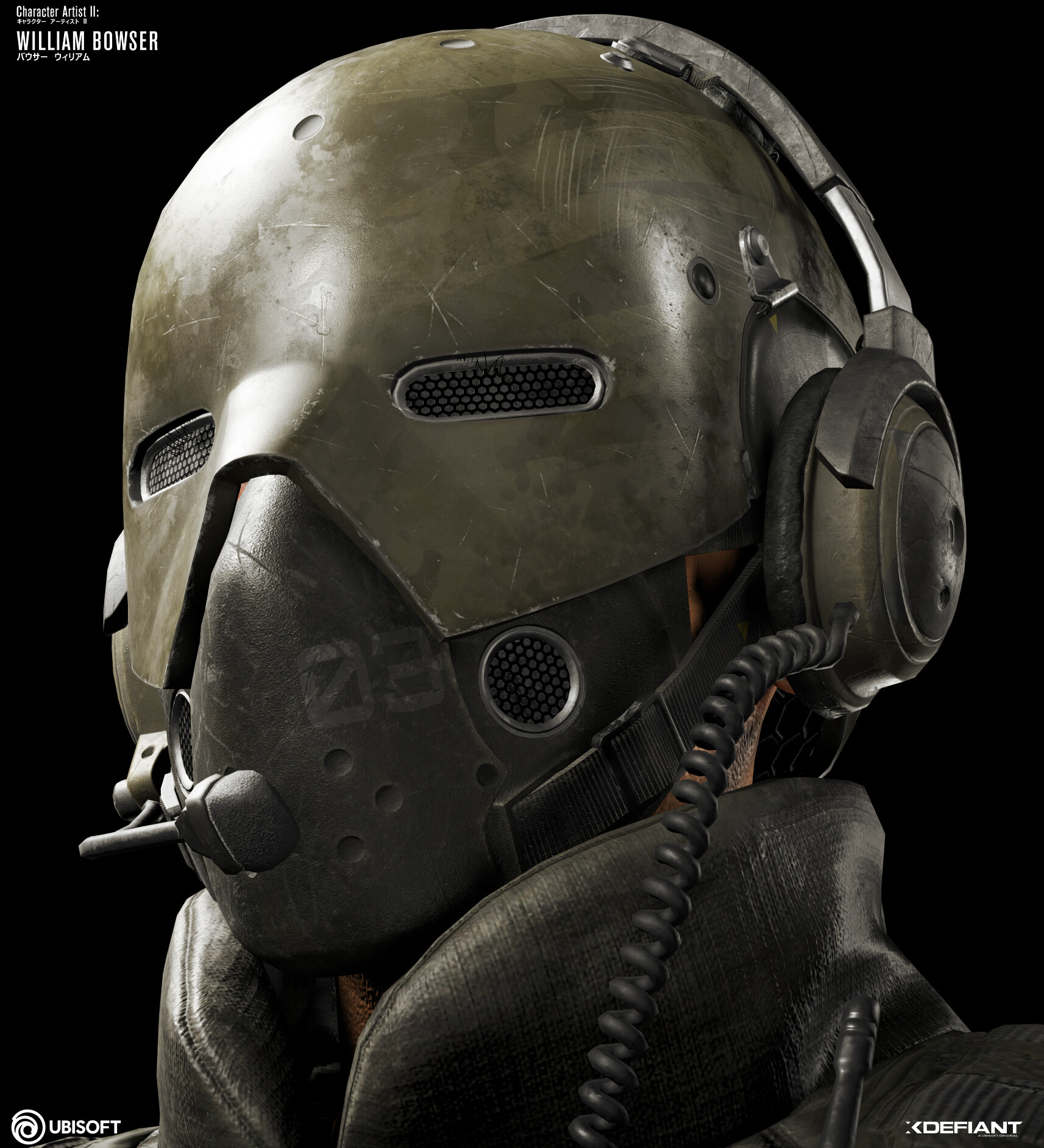 William Bowser - XDefiant: Wolves Faction - Jules Helmet