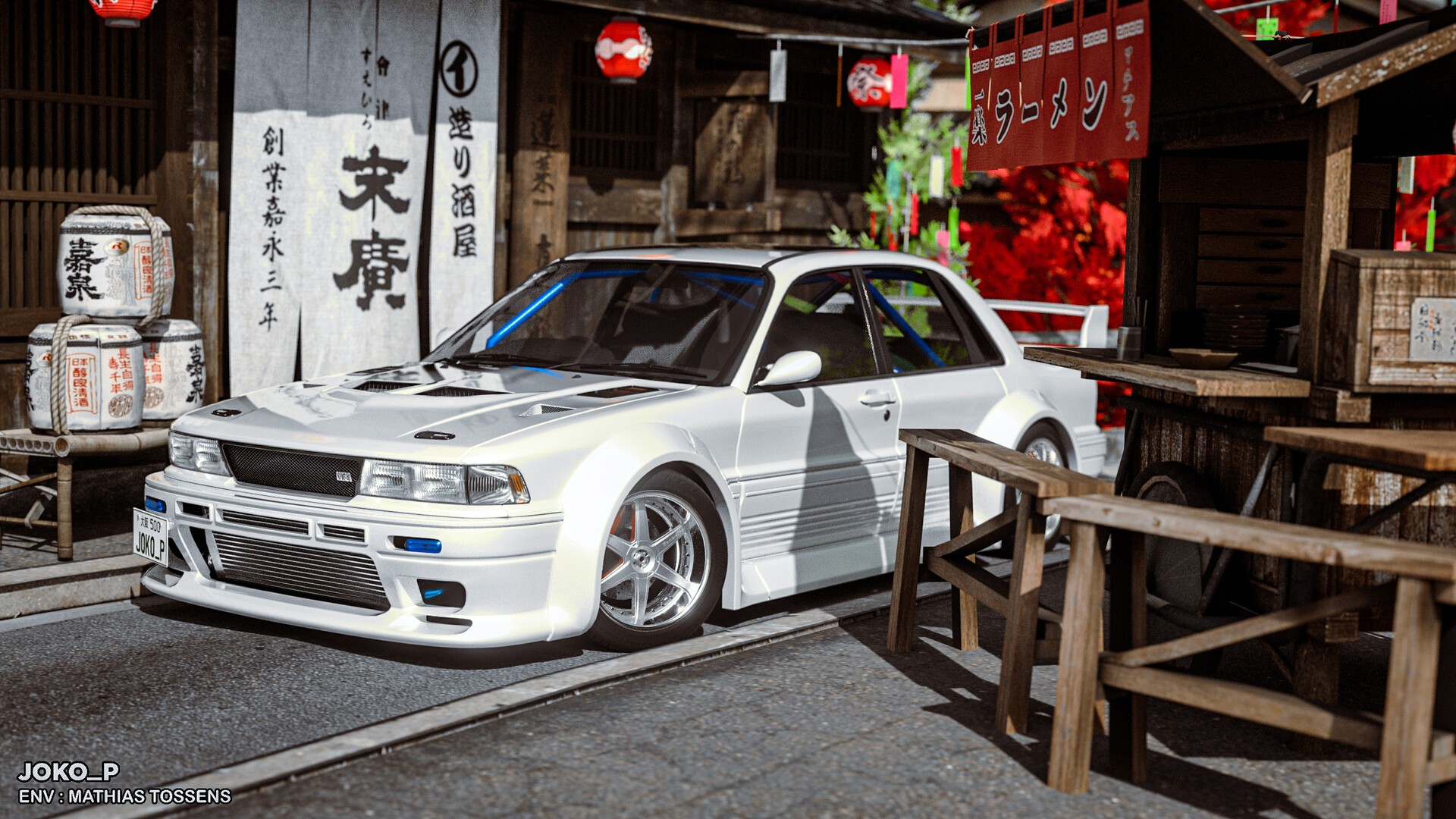 Joko_P - One-off Widebody Mitsubishi Galant Super VR-4 (E39)