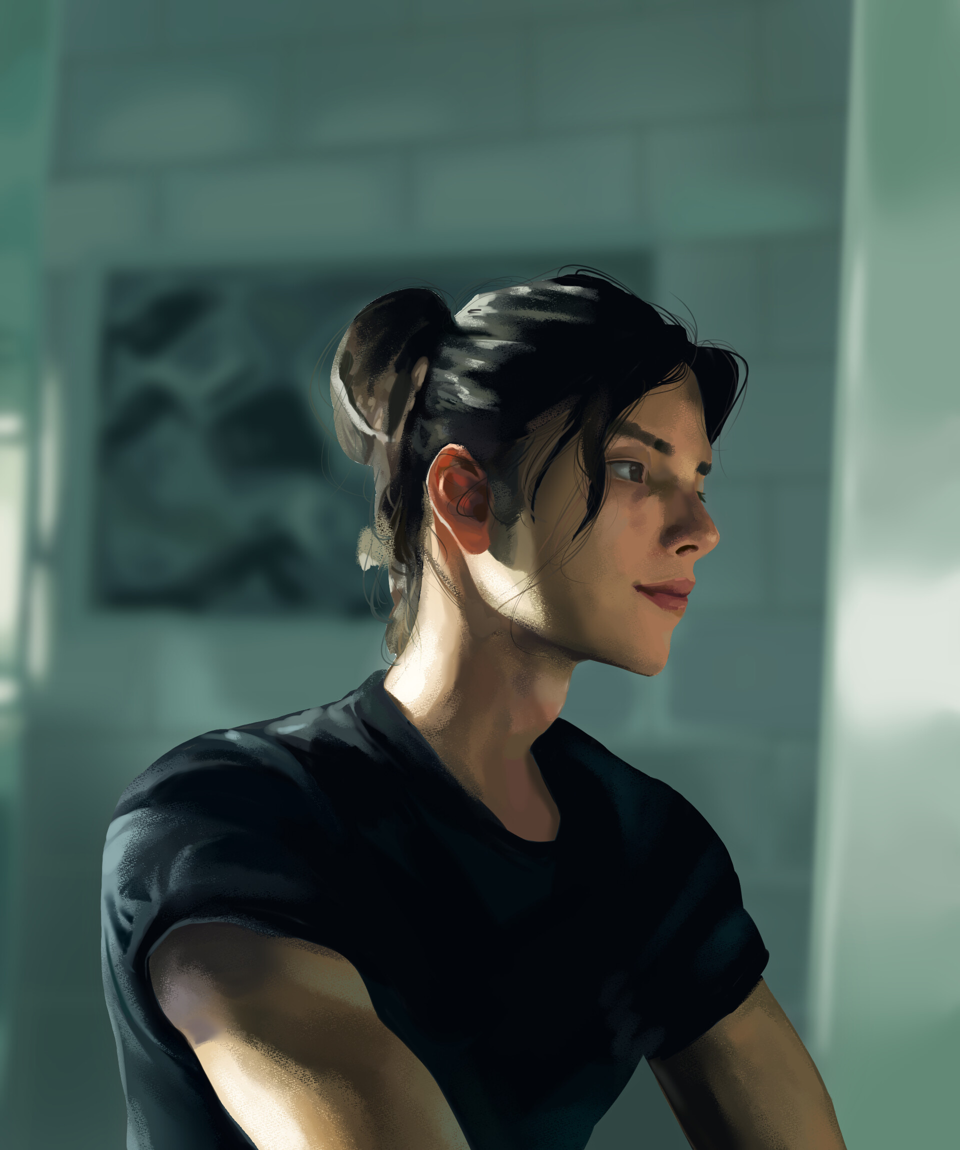 ArtStation - MAN IN BATH