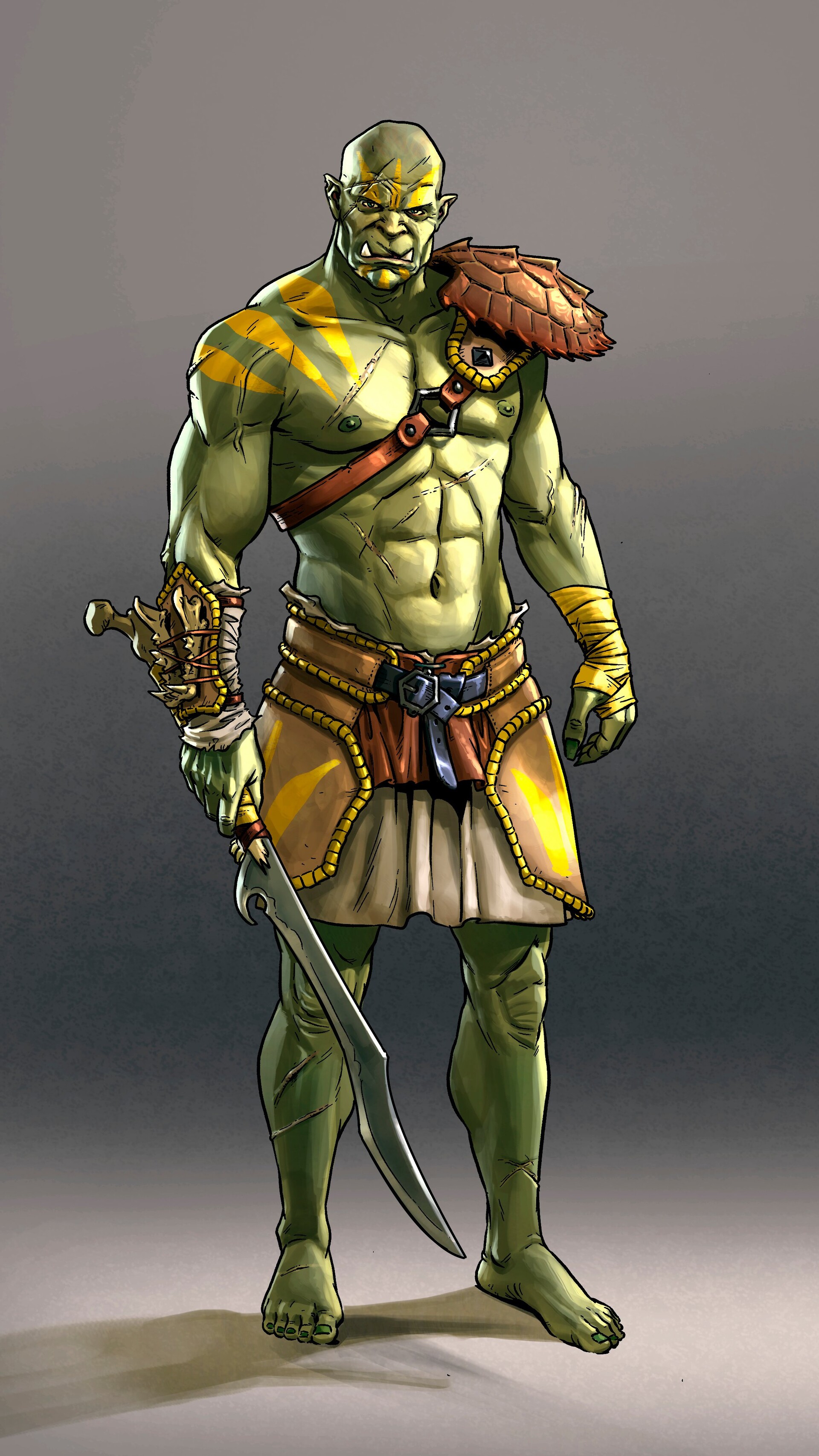 Luca Malisan - Orc gladiator