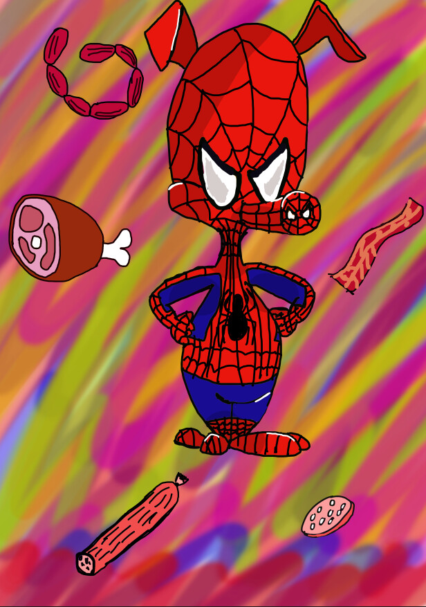 ArtStation - Spider cochon