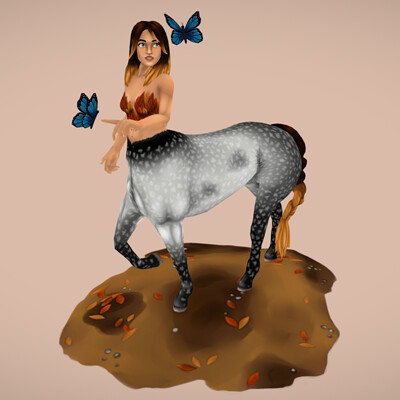 princess peach centaur