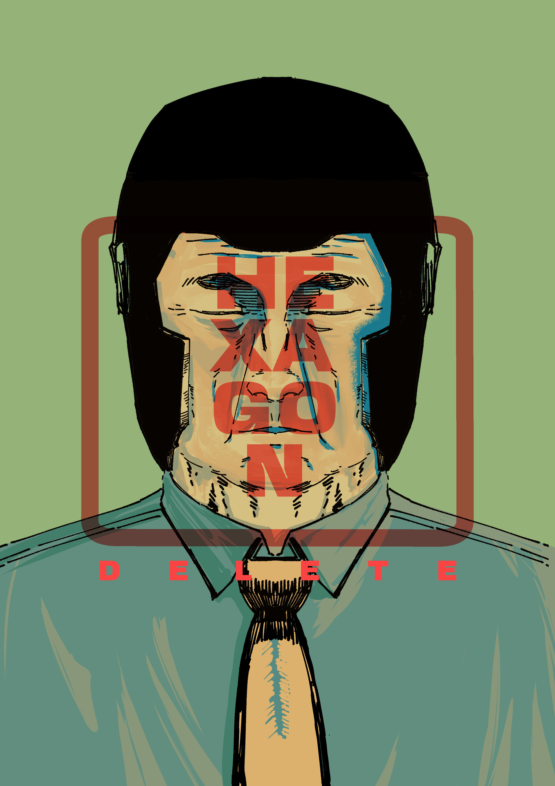 ArtStation - Hexagon Delete - manga