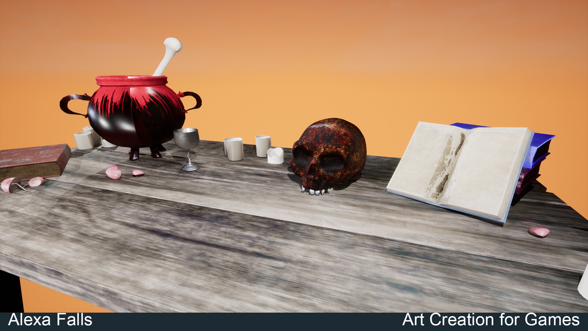 ArtStation - Witch Table