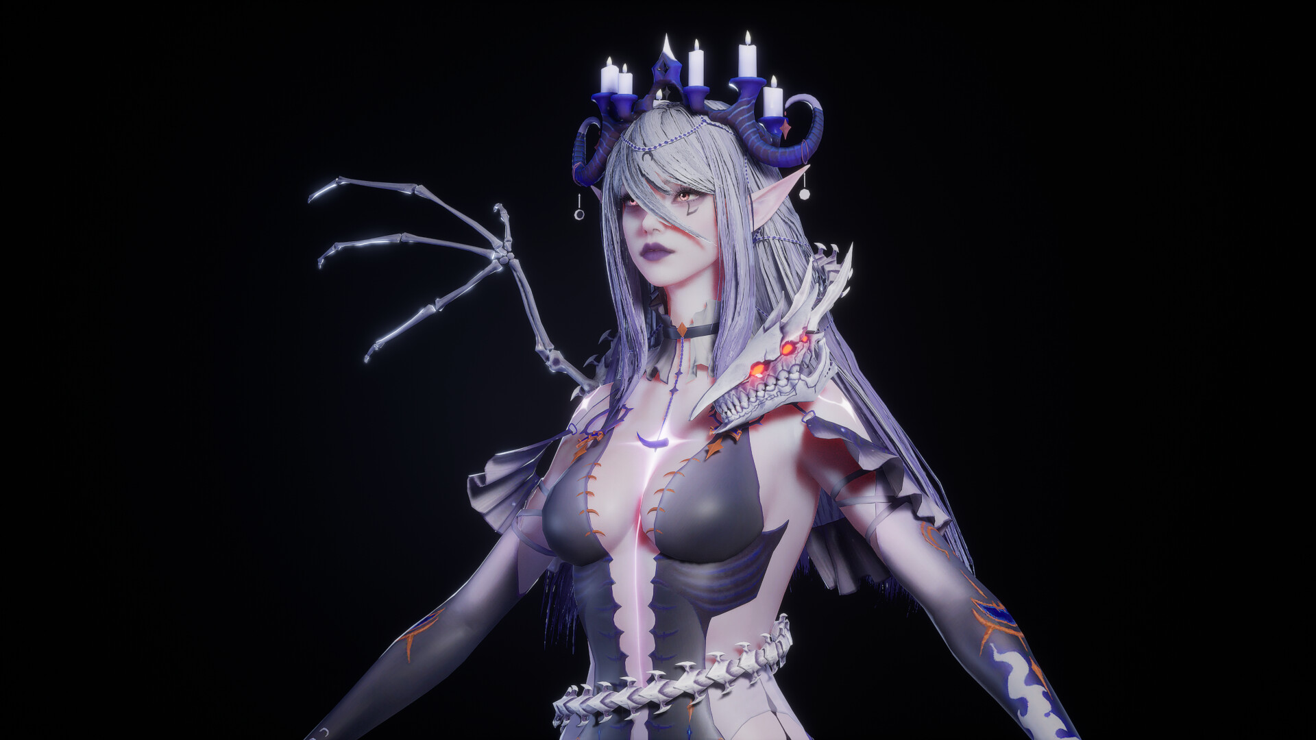 ArtStation - REAPERS BLESSING SET PUBG MOBILE