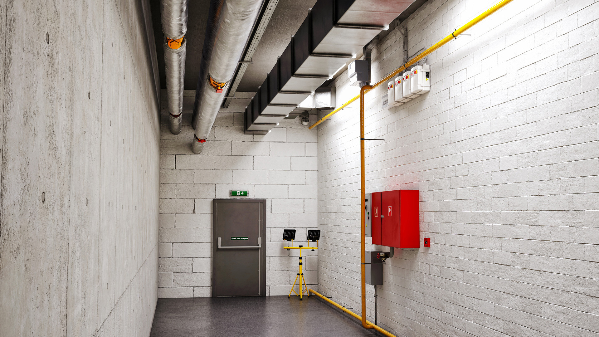 Evermotion Studio - Parking Lot Scene - Archinteriors for UE vol. 15