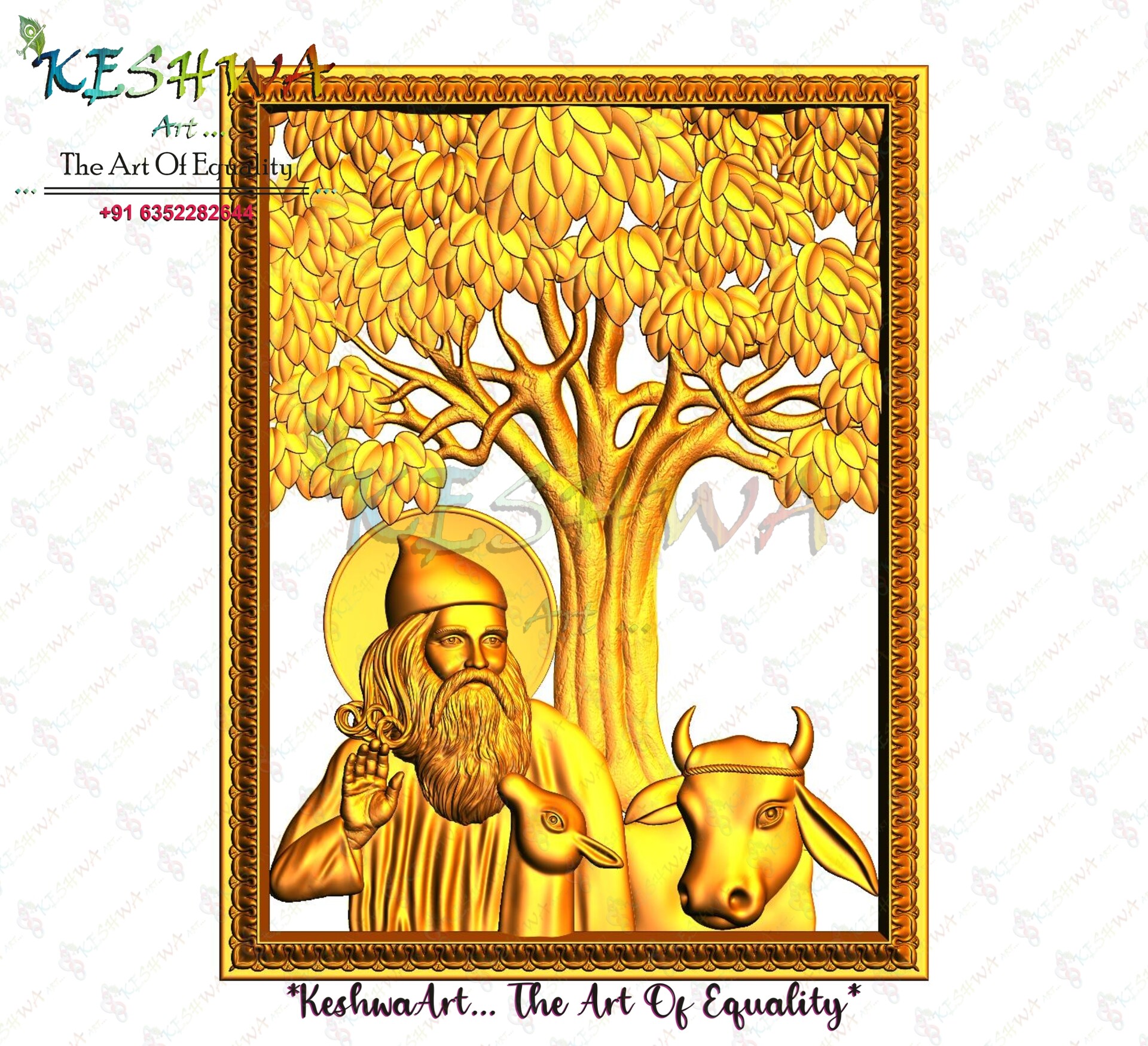 ArtStation - Guru Jambeshwar cnc file